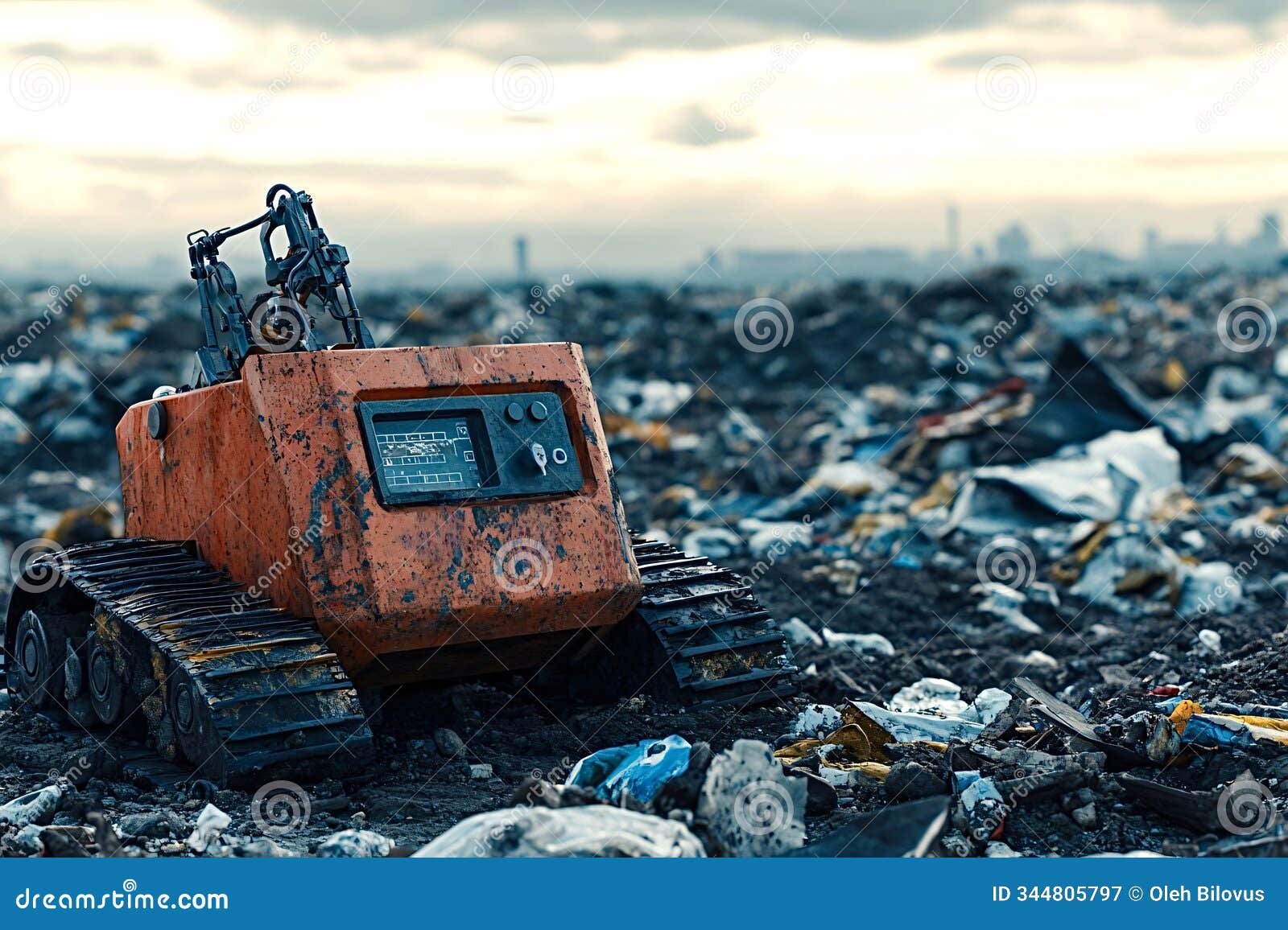 Autonomous Robot Exploring and Analyzing Garbage in a Landfill Site ...