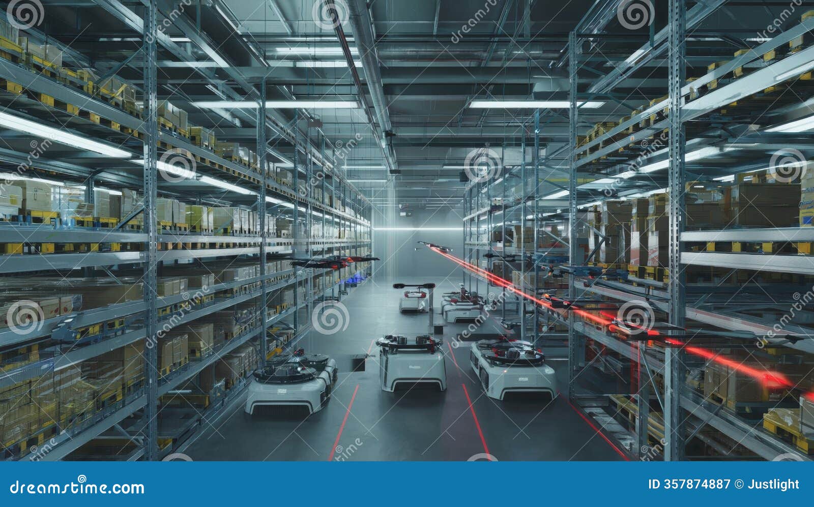 Autonomous Robots and Drones Managing Inventory in Modern Warehouse ... Autonomous Robots and Drones Managing Inventory in Modern Warehouse ...