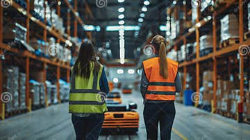 Autonomous Robots with Human Supervision Stock Illustration ...