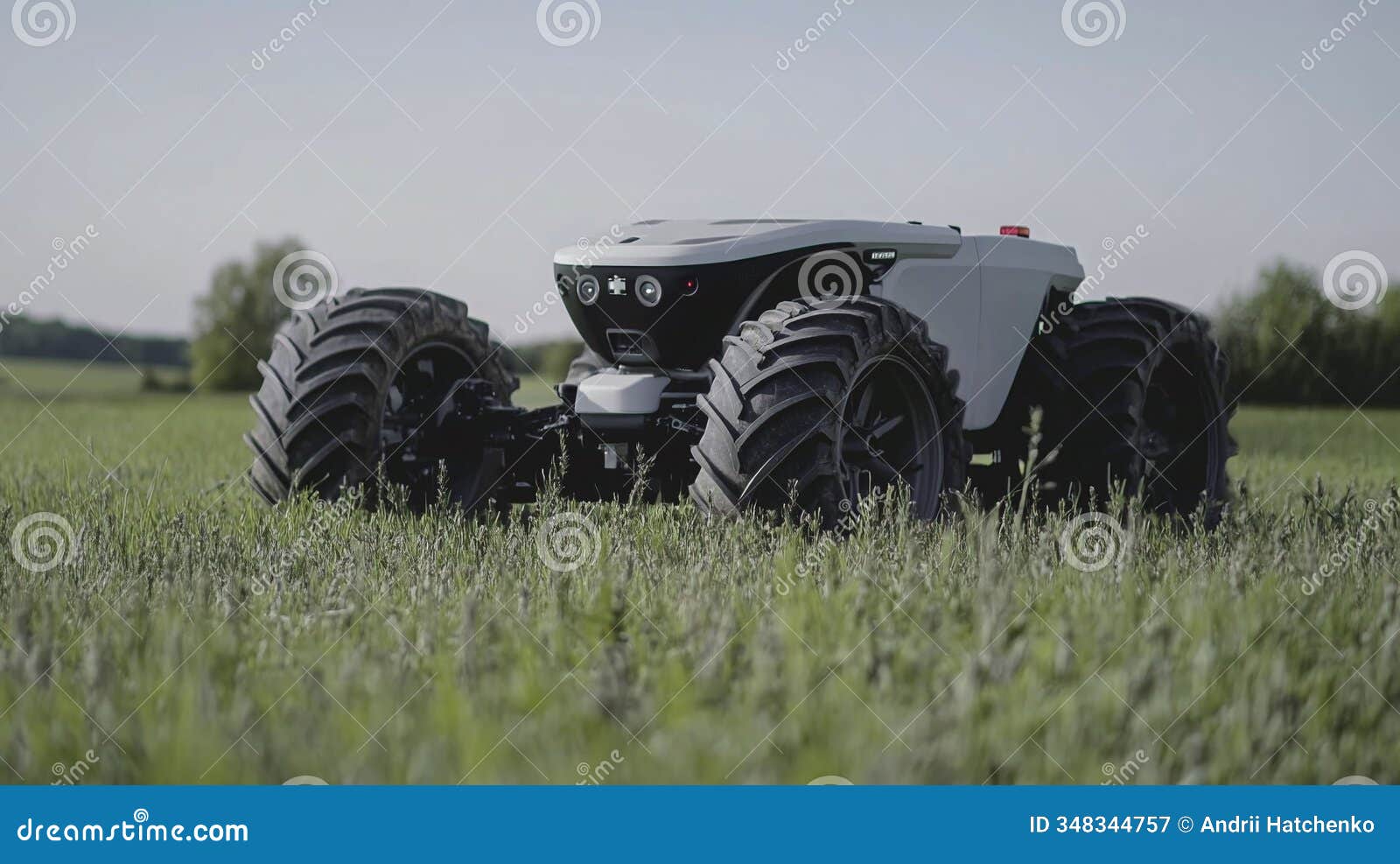Autonomous Self-driving Tractor with Computer Vision Sensors Navigating ...
