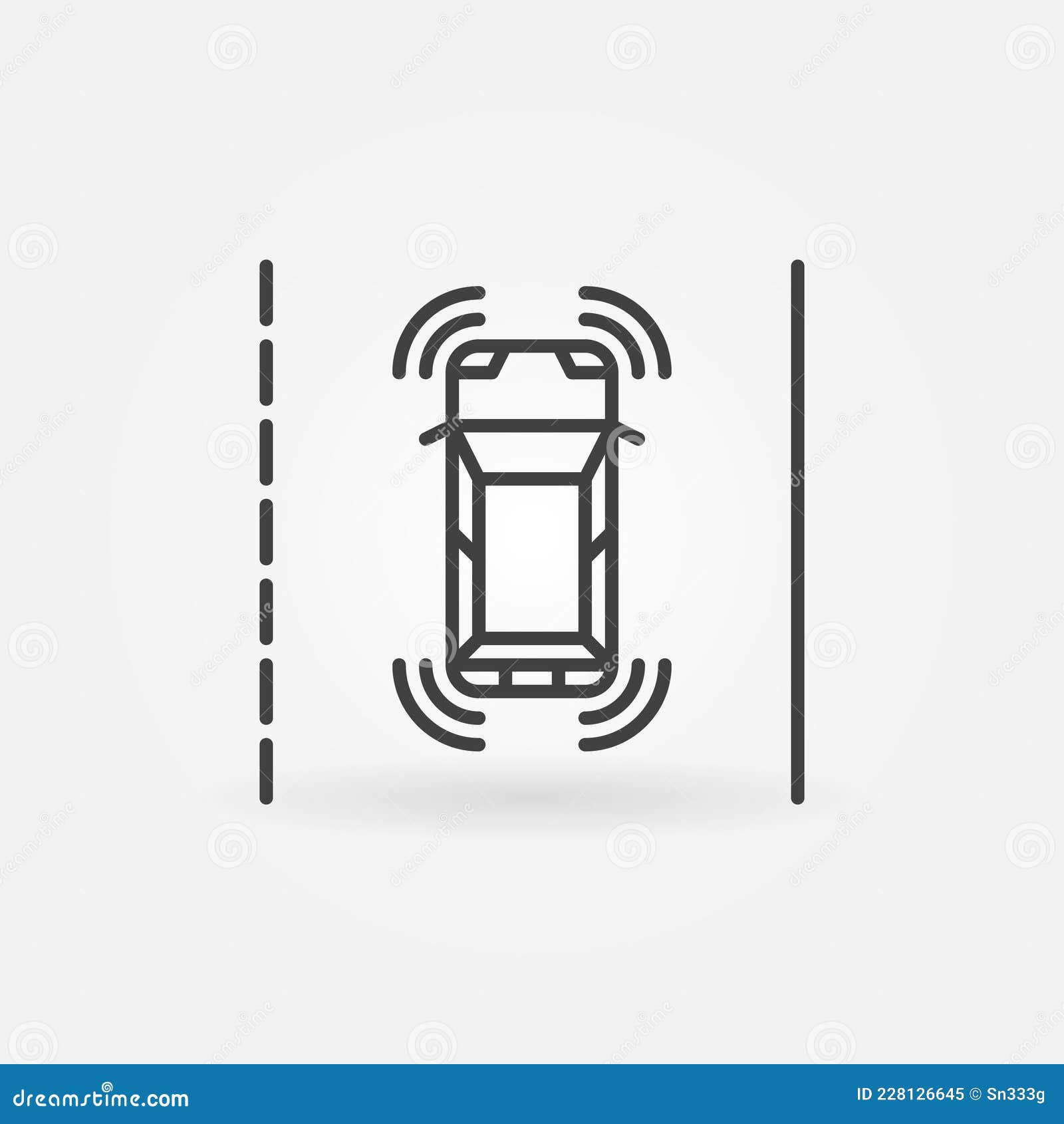 Road Map Linear Icons Set. Navigation, Directions, Routes, Planning ...