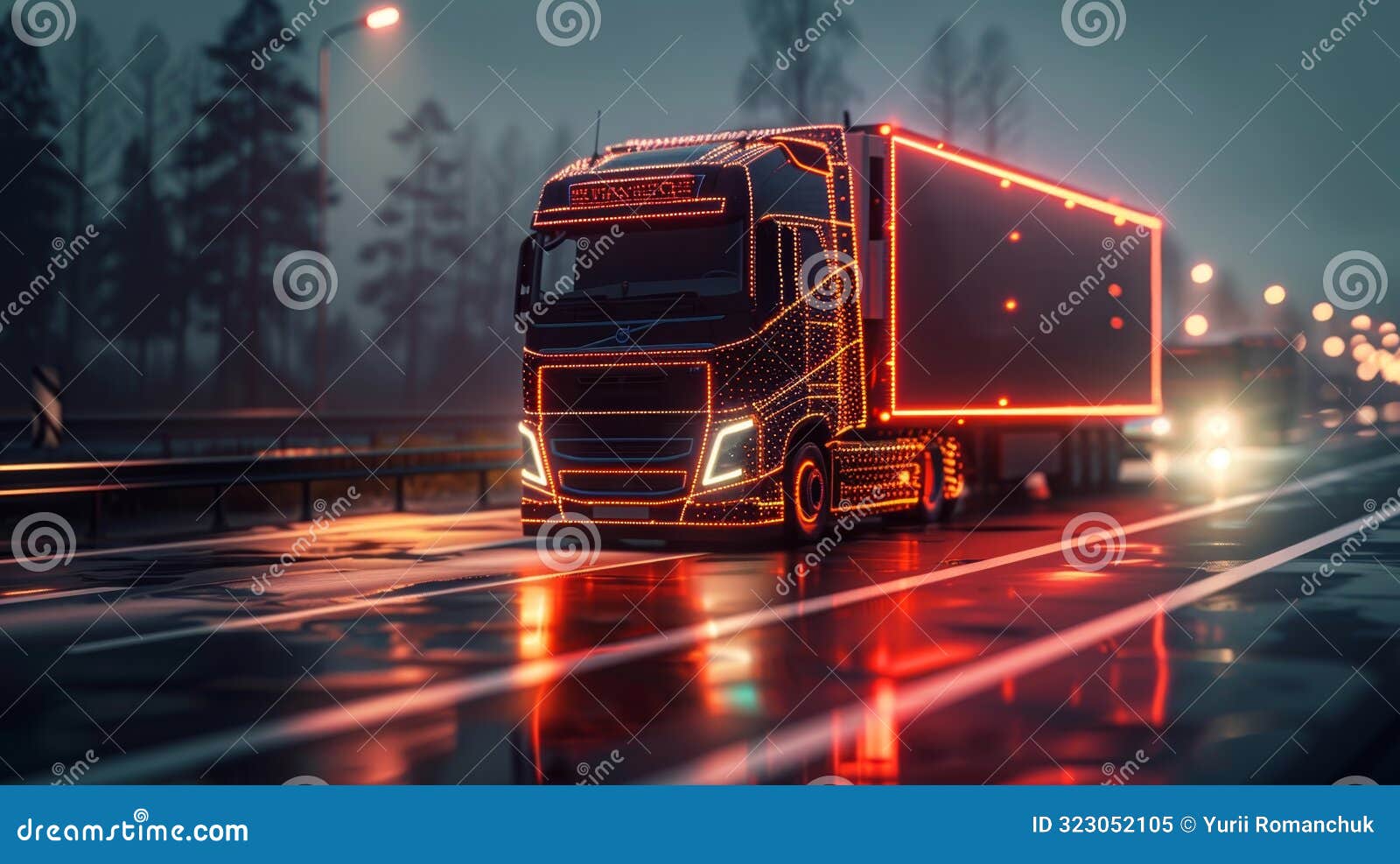 Autonomous Trucks Revolutionizing Supply Chain Logistics in Realistic ...