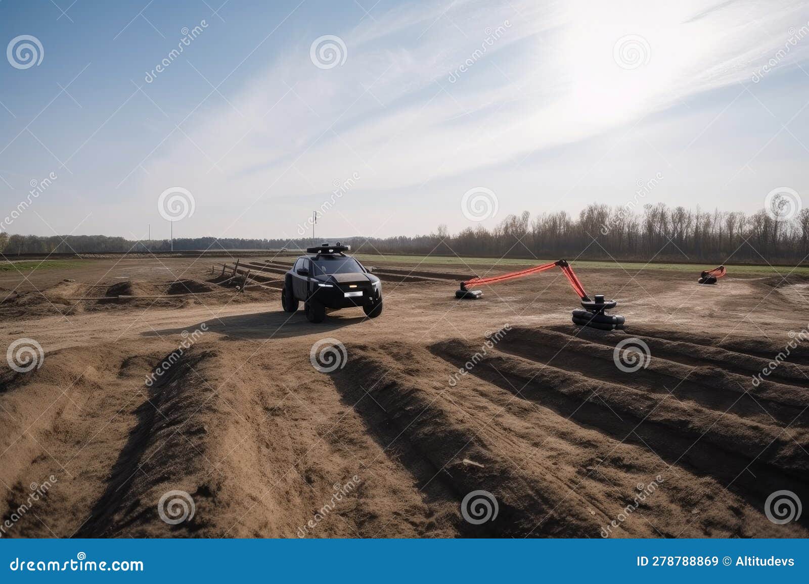 Autonomous Vehicle Racing Drone through Obstacle Course, with View of ...