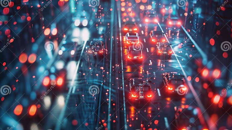 Autonomous Vehicles Driving on Smart Highway in Futuristic City at ... Autonomous Vehicles Driving on Smart Highway in Futuristic City at ...
