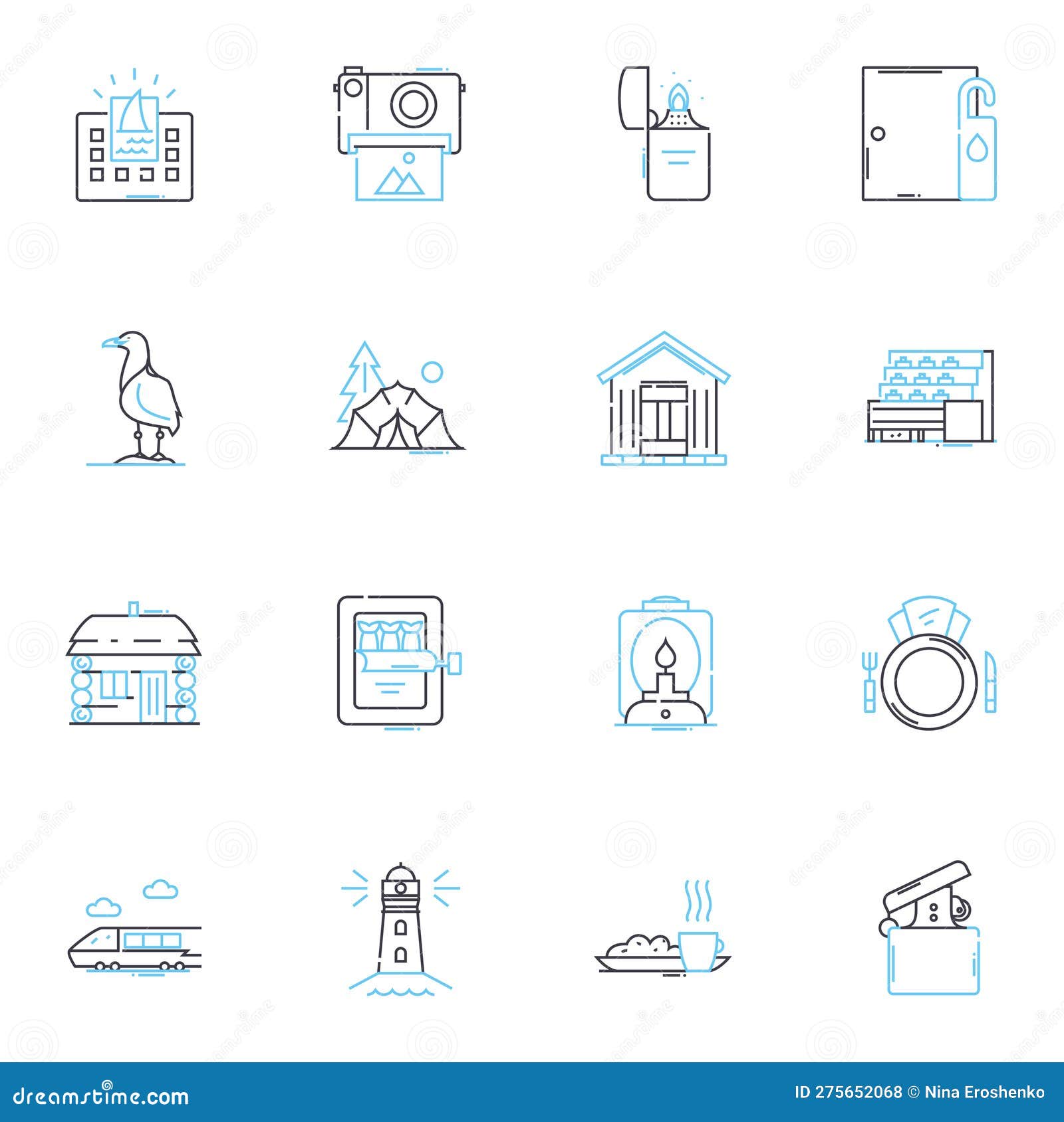 Autonomous Vehicles Linear Icons Set. Automation, Self-driving ... Autonomous Vehicles Linear Icons Set. Automation, Self-driving ...
