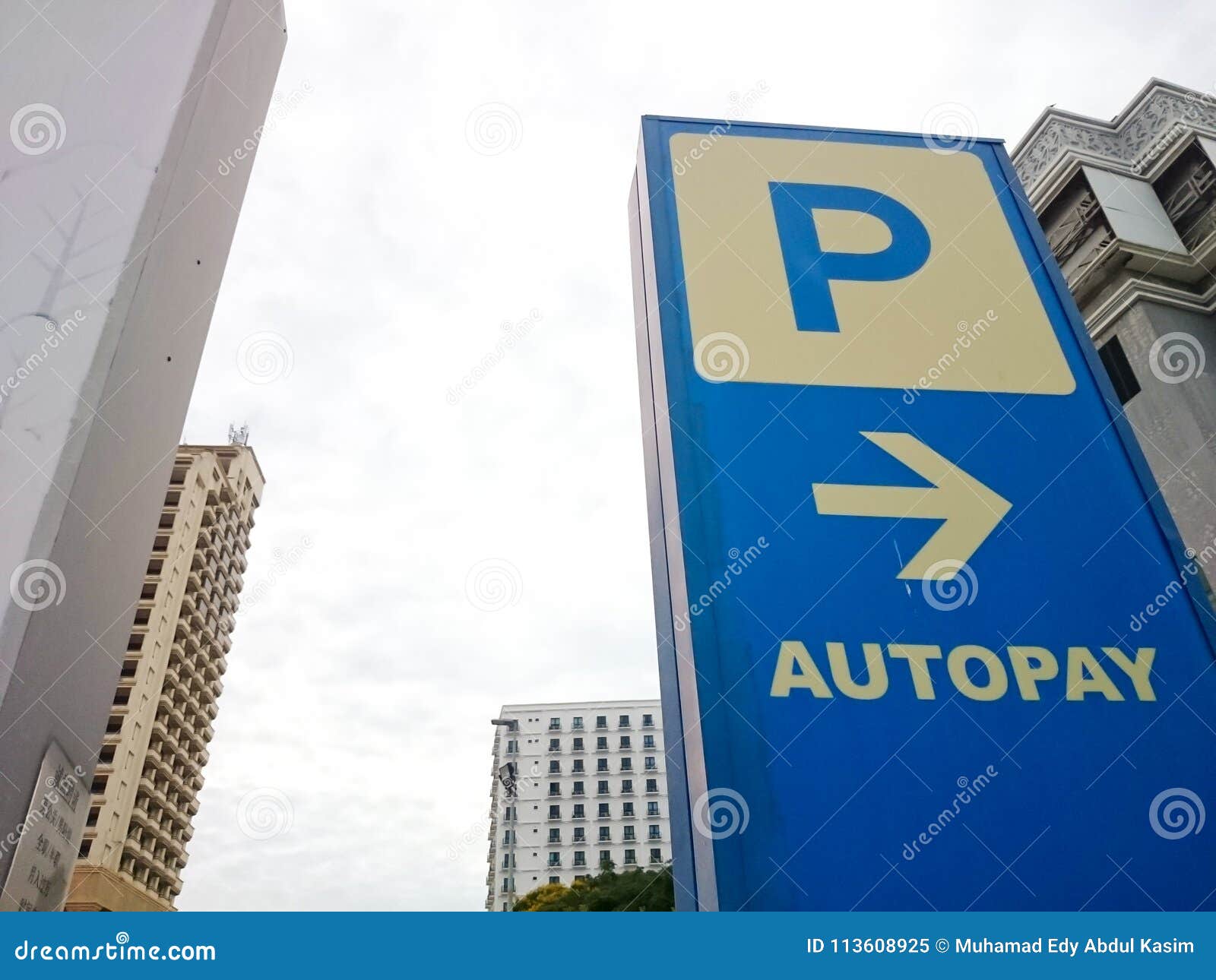 Autopay signboard at mall stock image. Image of automation - 113608925