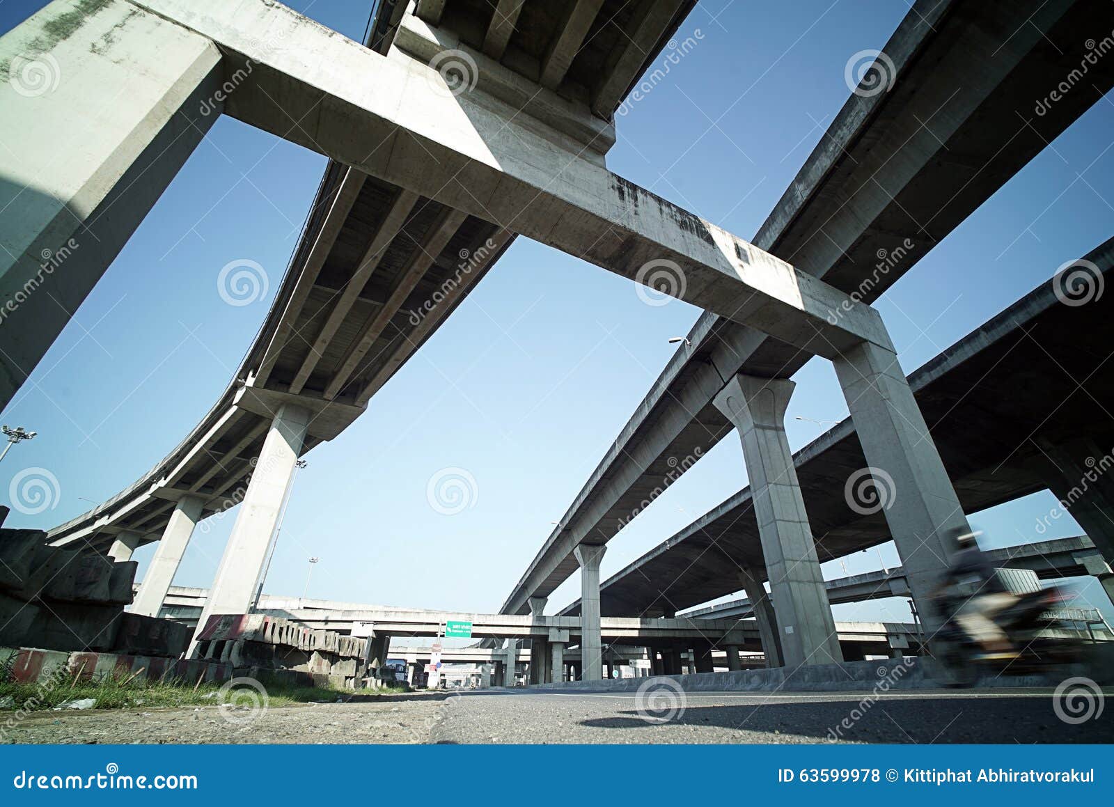 Autopista Y Ring Road System Foto de archivo - Imagen de transporte ...
