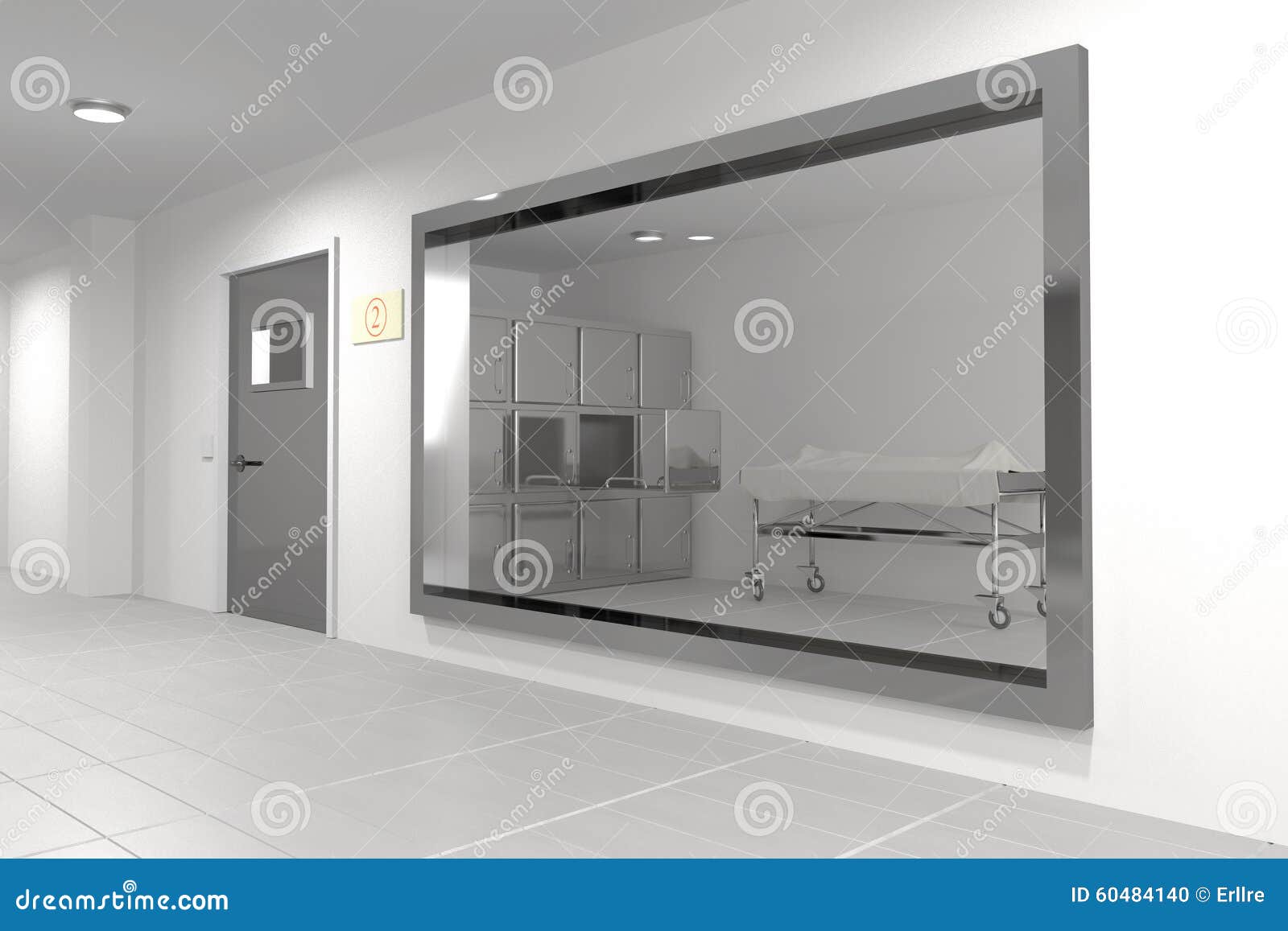 Autopsy room stock illustration. Illustration of autopsy - 60484140