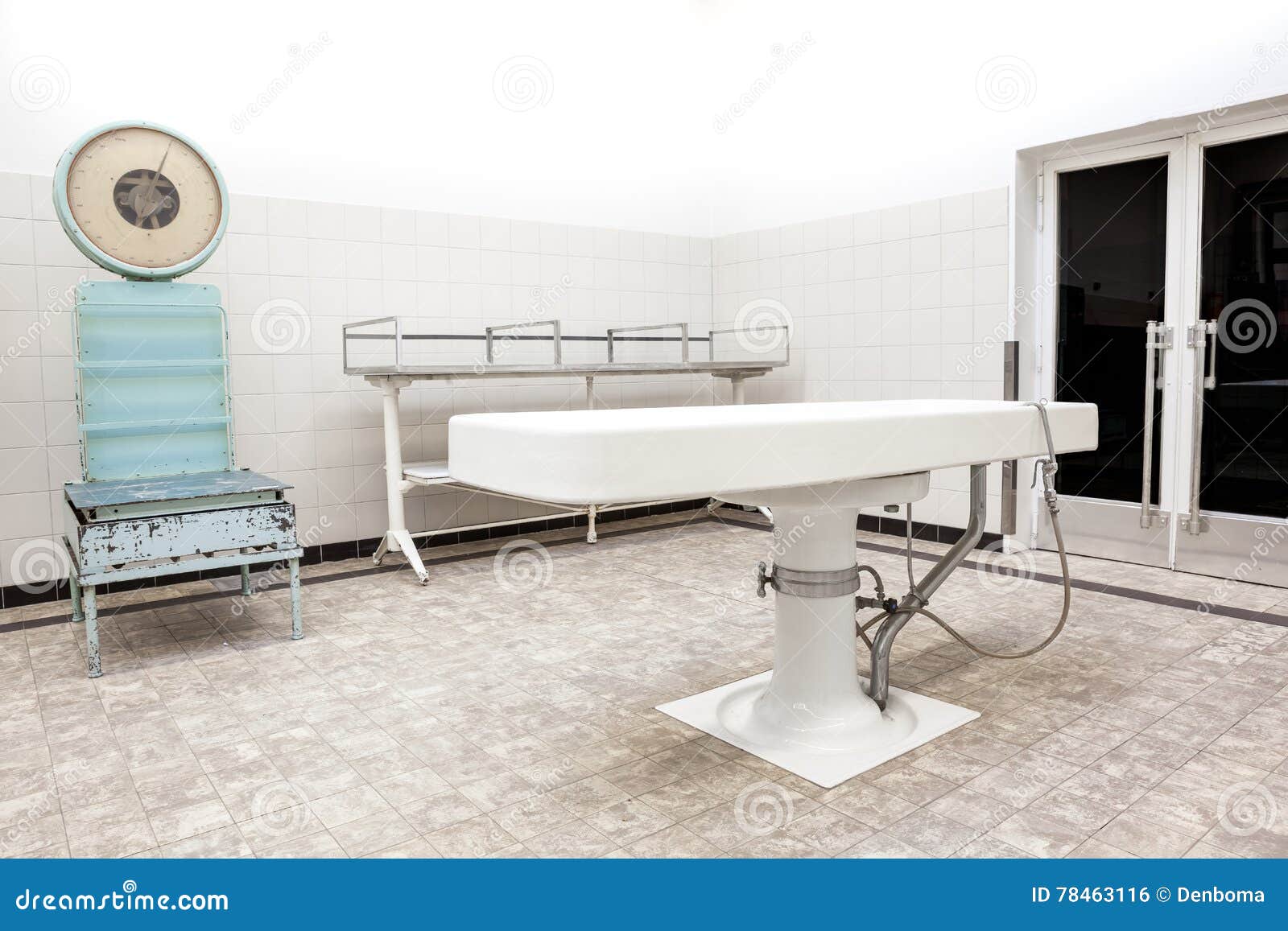 Autopsy Tables In Morgue Royalty-Free Stock Image | CartoonDealer.com ...