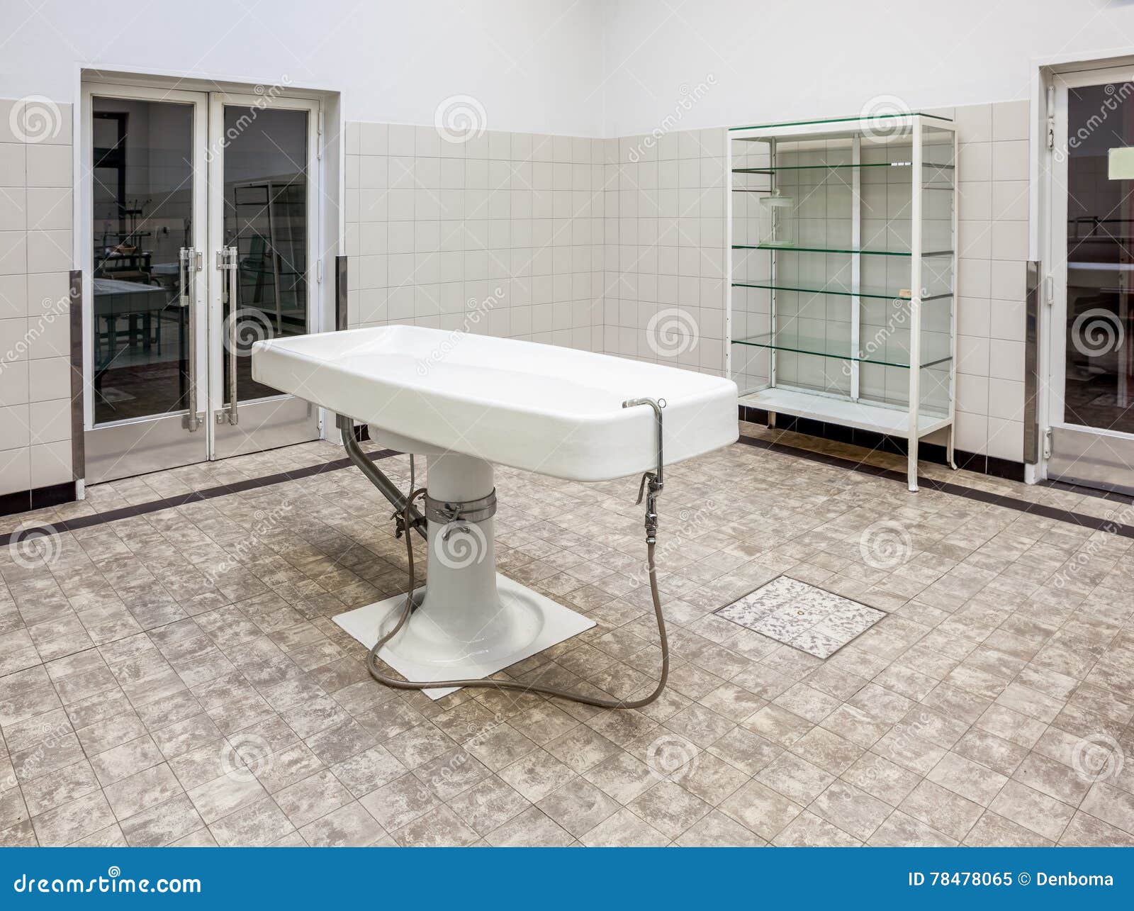 Autopsy tables in morgue stock image. Image of post, faculty - 78478065