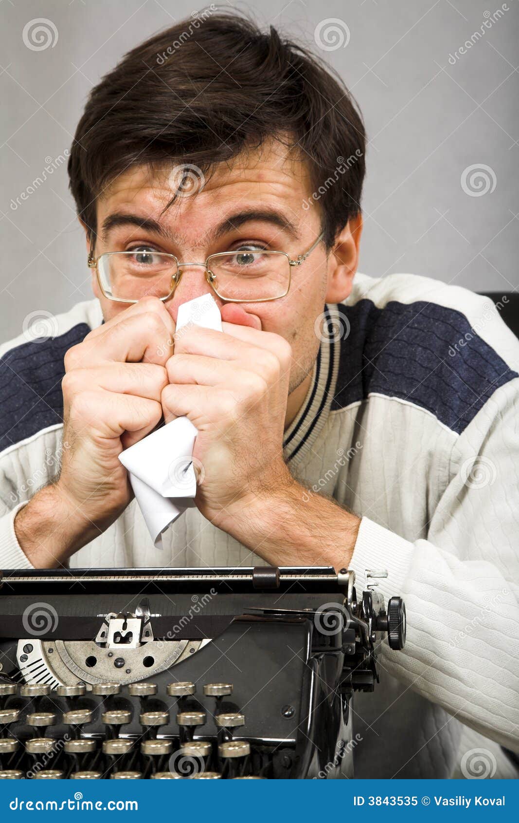 Autor imagem de stock. Imagem de remington, prestigiante - 3843535