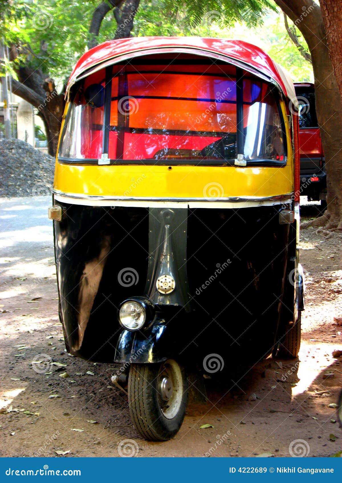 Autorickshaw stock image. Image of colours, strange, mode - 4222689