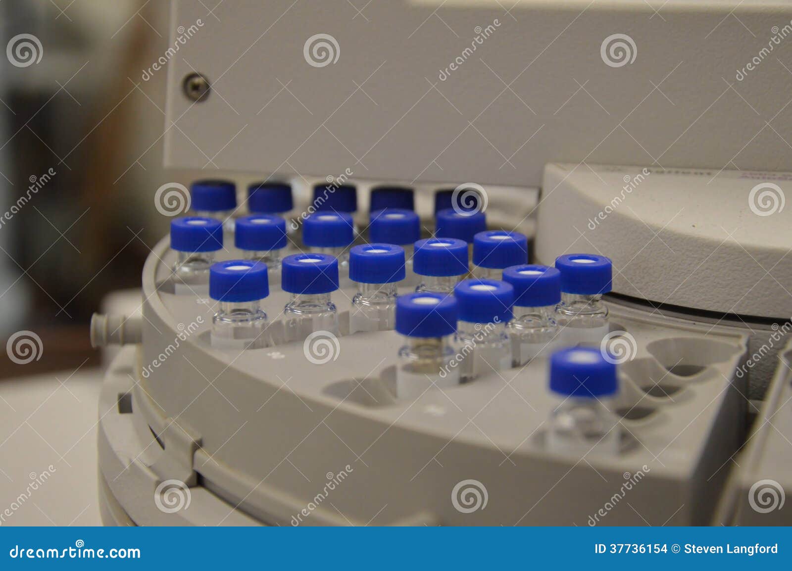 Autosampler stock photo. Image of hplc, advancement, circle - 37736154