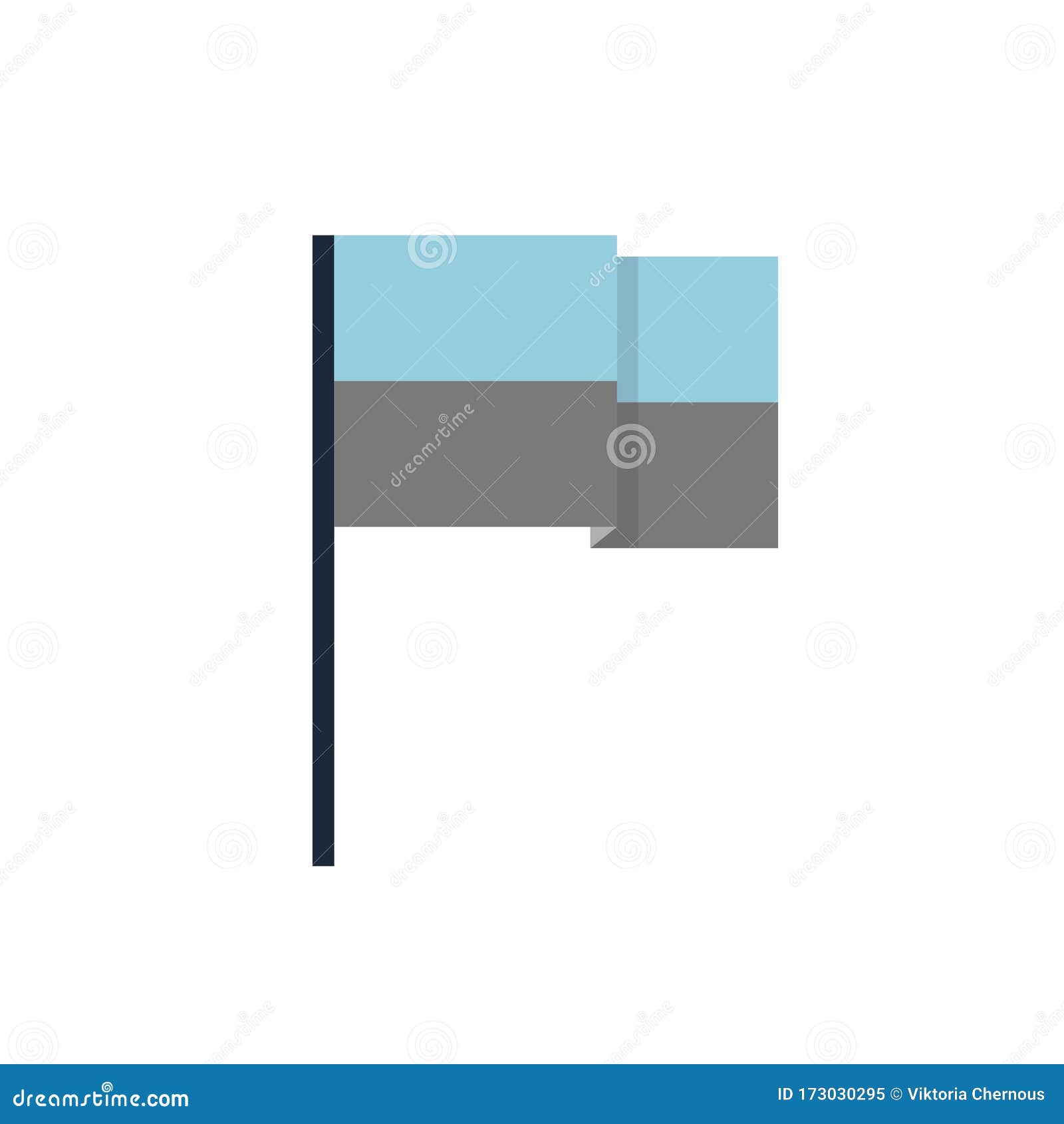 Autosexual Pride Flag Vector Illustration | CartoonDealer.com #222061656