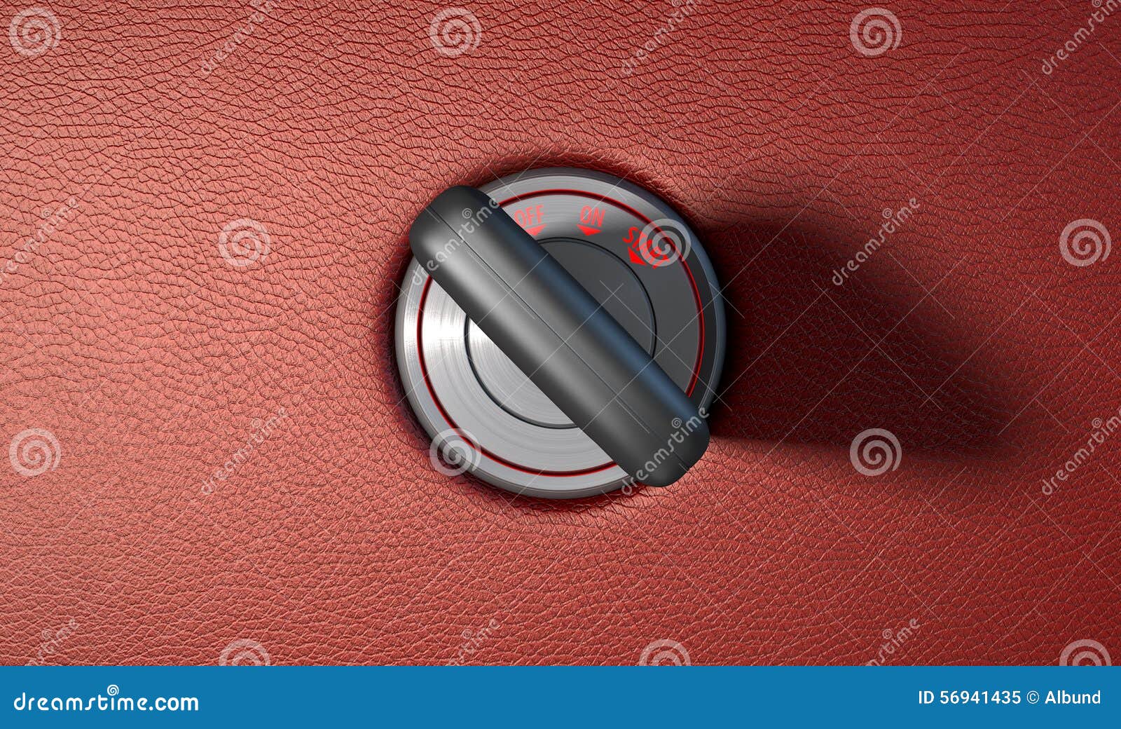 Autosleutel in Ontsteking stock illustratie. Illustration of begin ...