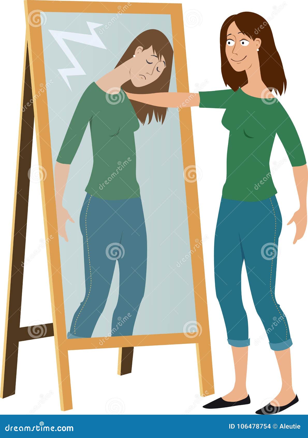 Autosuficiencia ilustración del vector. Ilustración de yourself - 106478754