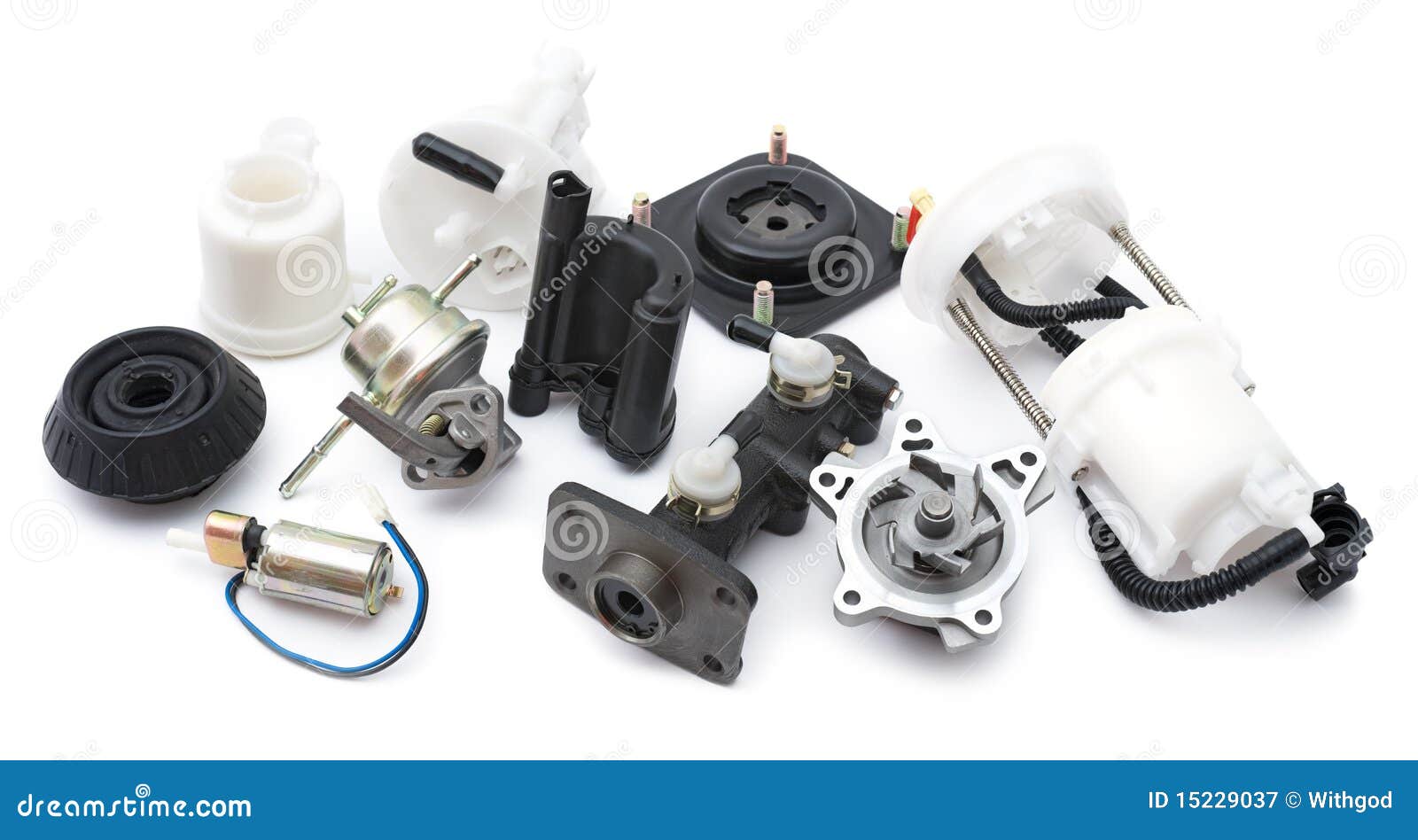 Autoteile stockbild. Bild von teil, plastik, dreh, wiedereinbau - 15229037