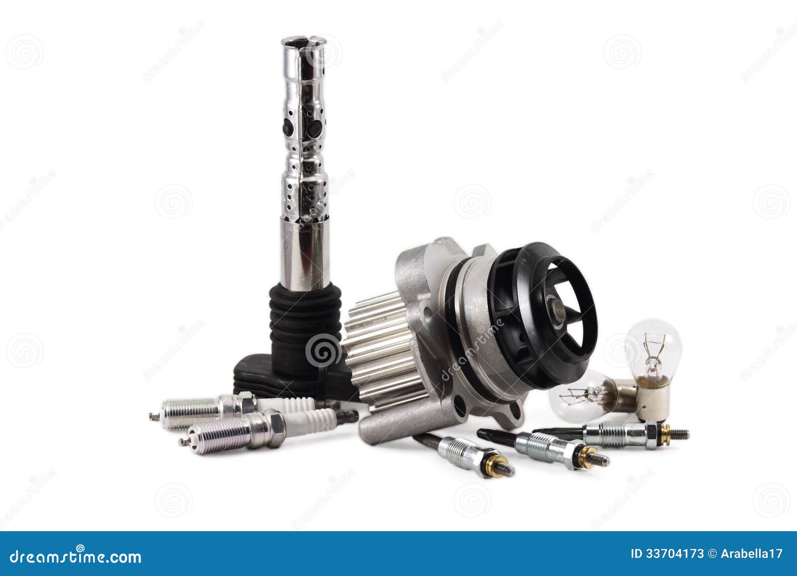 Autoteile stockbild. Bild von leben, getrennt, nahaufnahme - 33704173