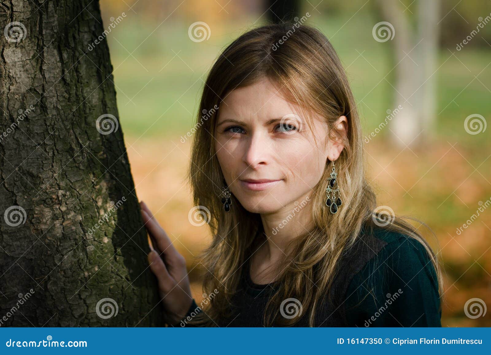Autum portrait stock photo. Image of head, autumn, blue - 16147350