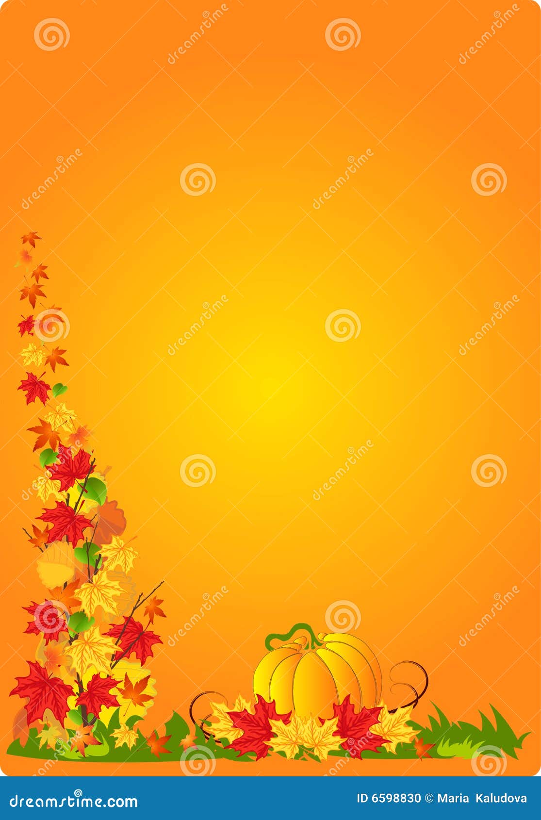 Autumn abstract background stock vector. Illustration of decoration ...