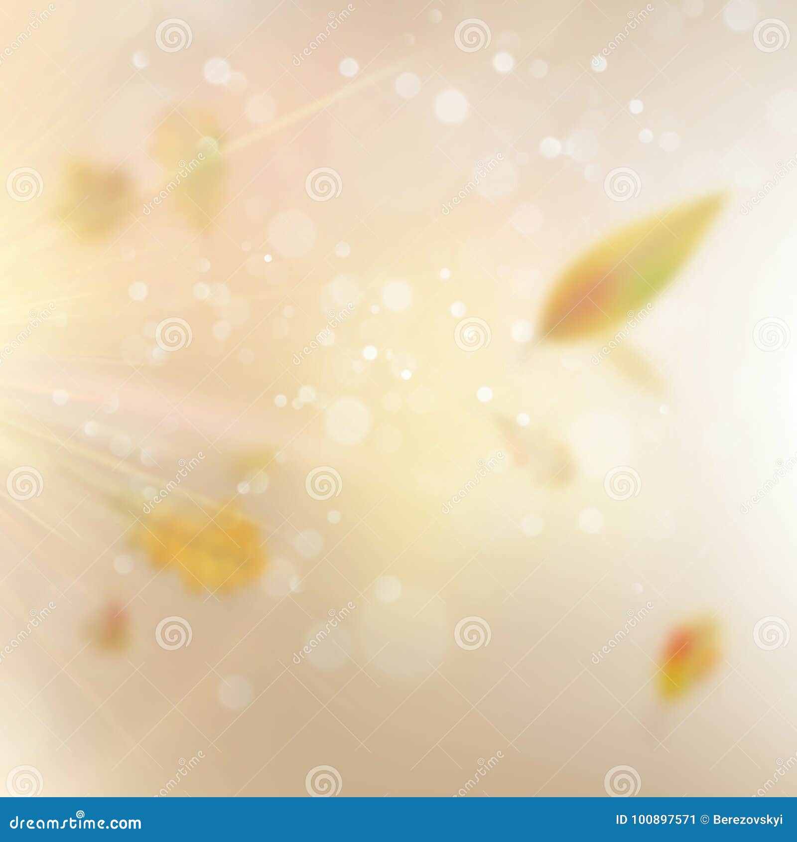 Autumn Abstract Background. EPS 10 Vector Stock Vector - Illustration ...