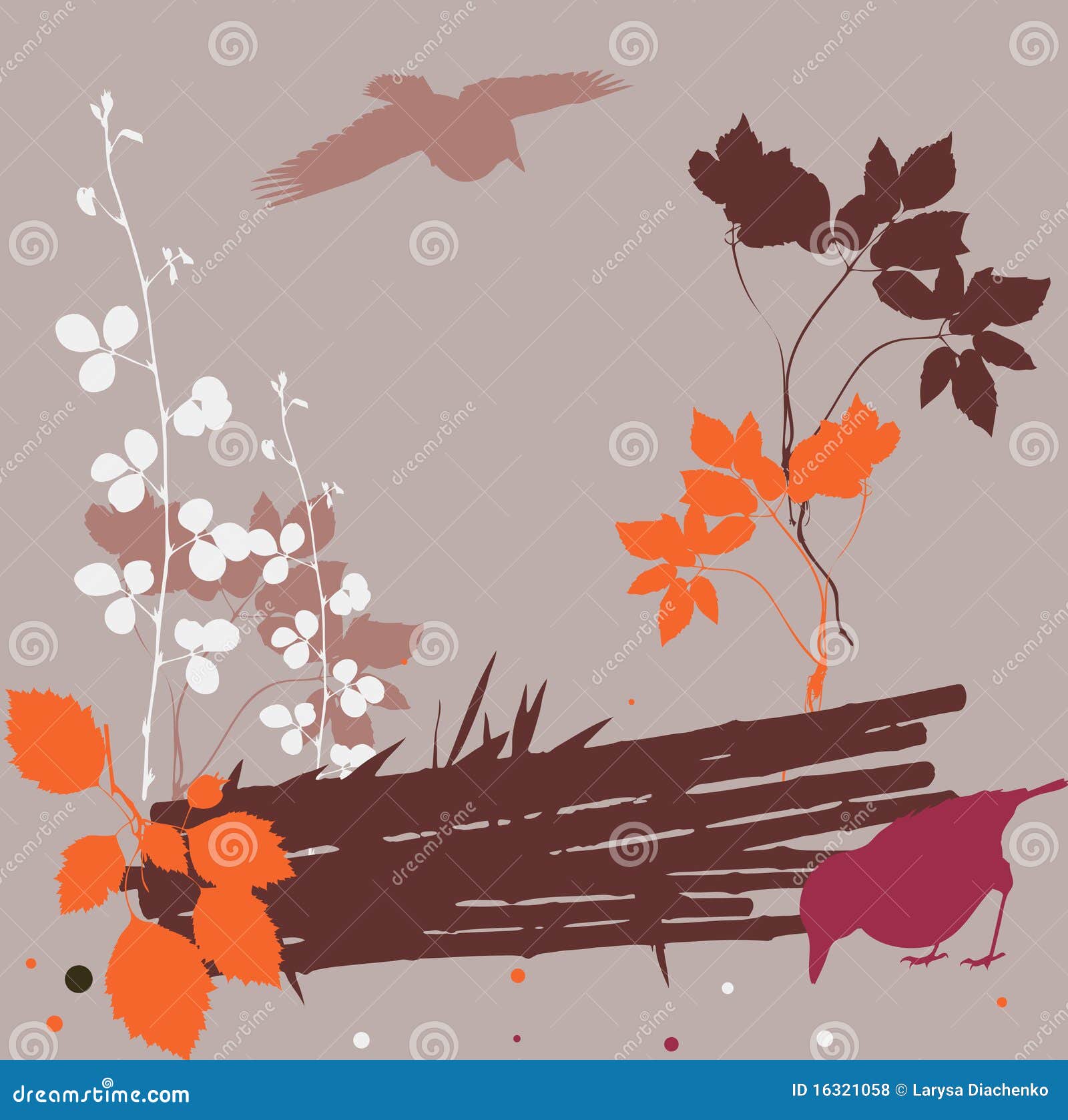 Autumn abstract design stock vector. Illustration of season - 16321058