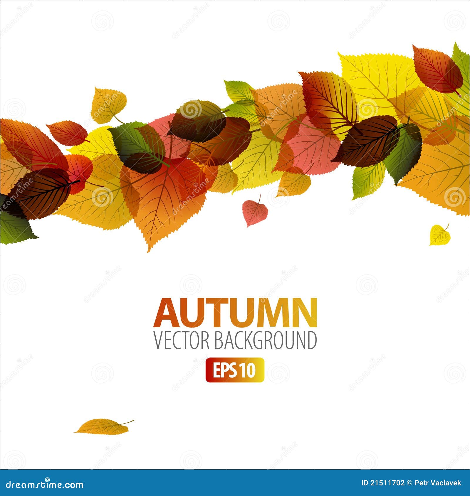 Autumn Abstract Floral Background Stock Illustration - Illustration of ...