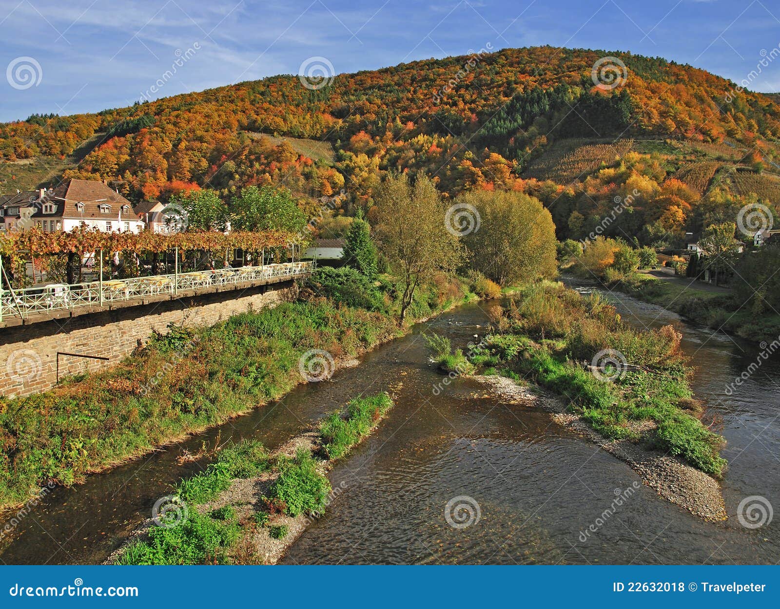 Autumn in the Ahr Valley,Germany Stock Photo - Image of travel, germany ...
