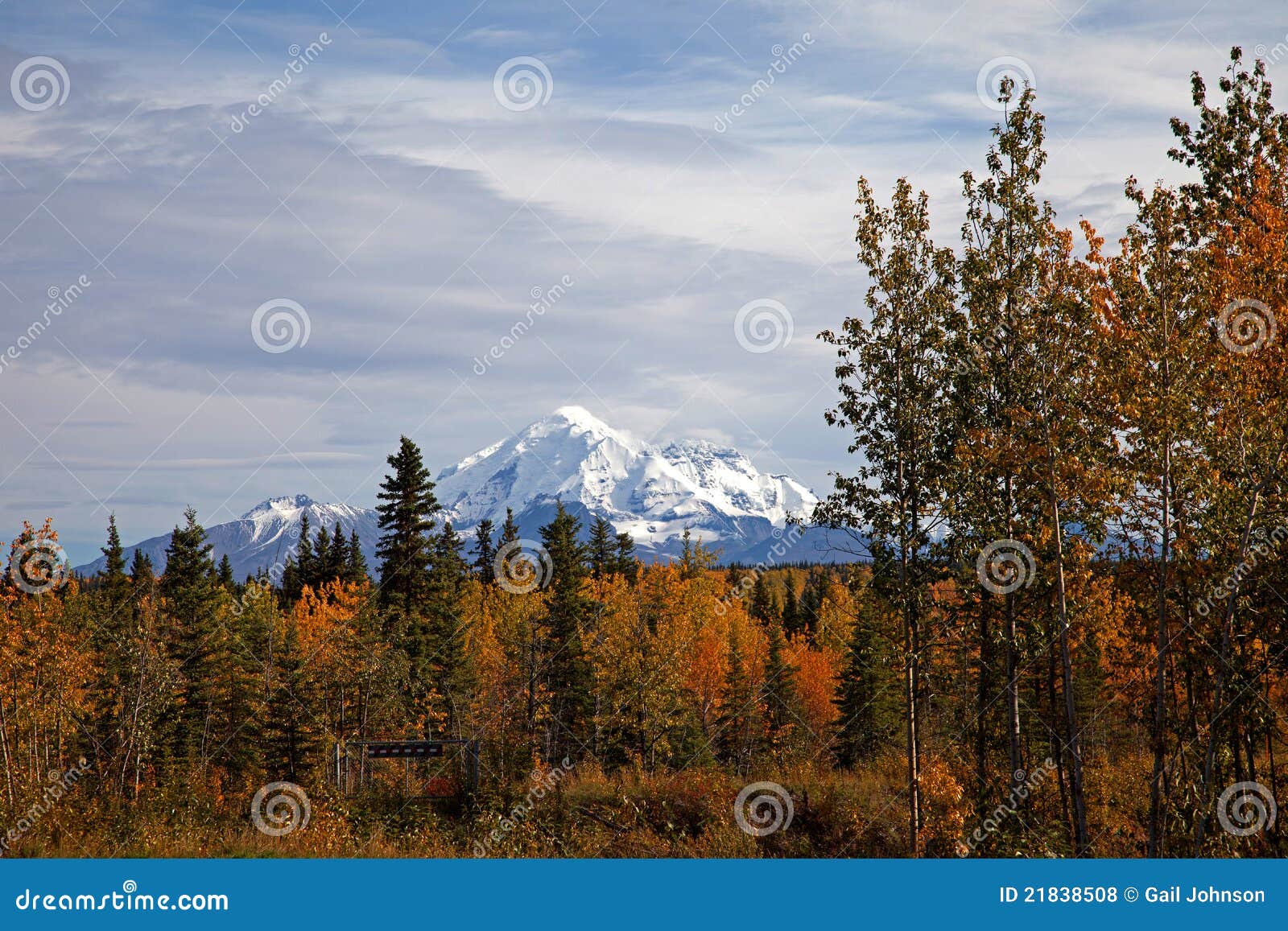 Autumn in Alaska stock photo. Image of alaska, america - 21838508