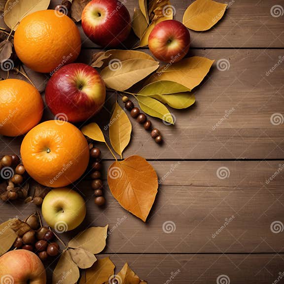 Autumn Apples. Apples of Several Varieties Picked in the Autumn Stock ...