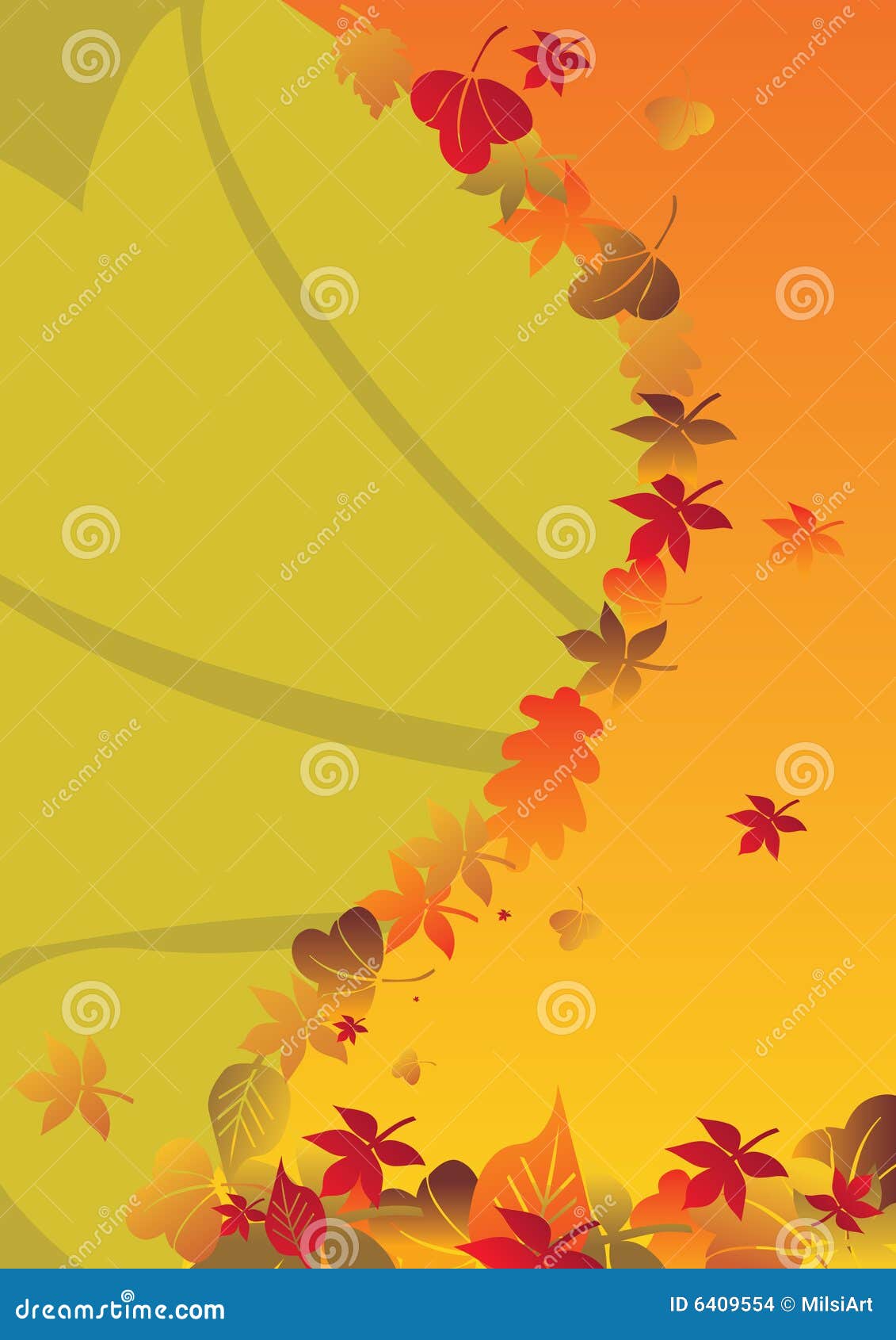 Autumn Background 1 stock vector. Illustration of abstract - 6409554