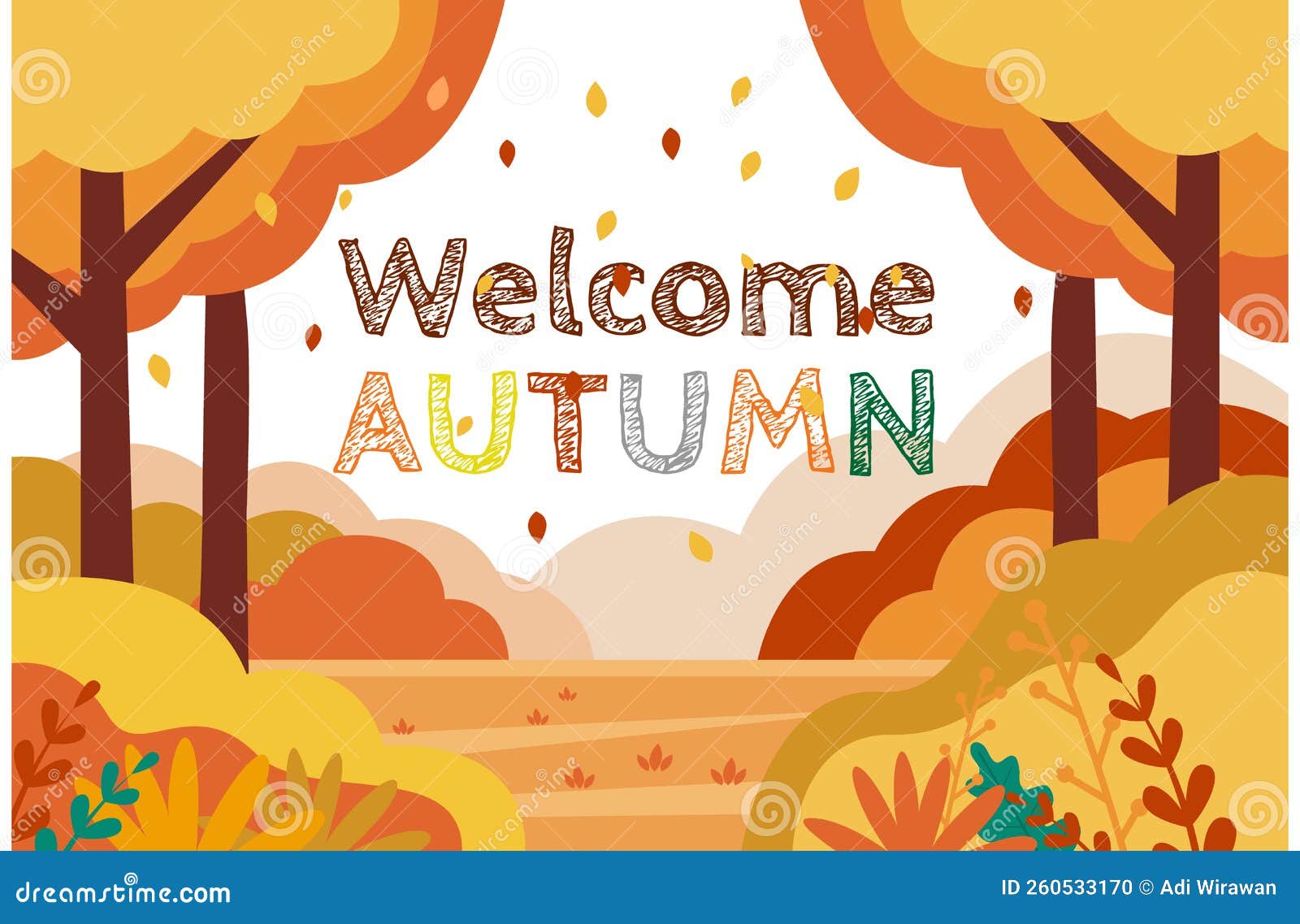 Autumn Background Design Vector Image Stock Vector - Illustration of ...
