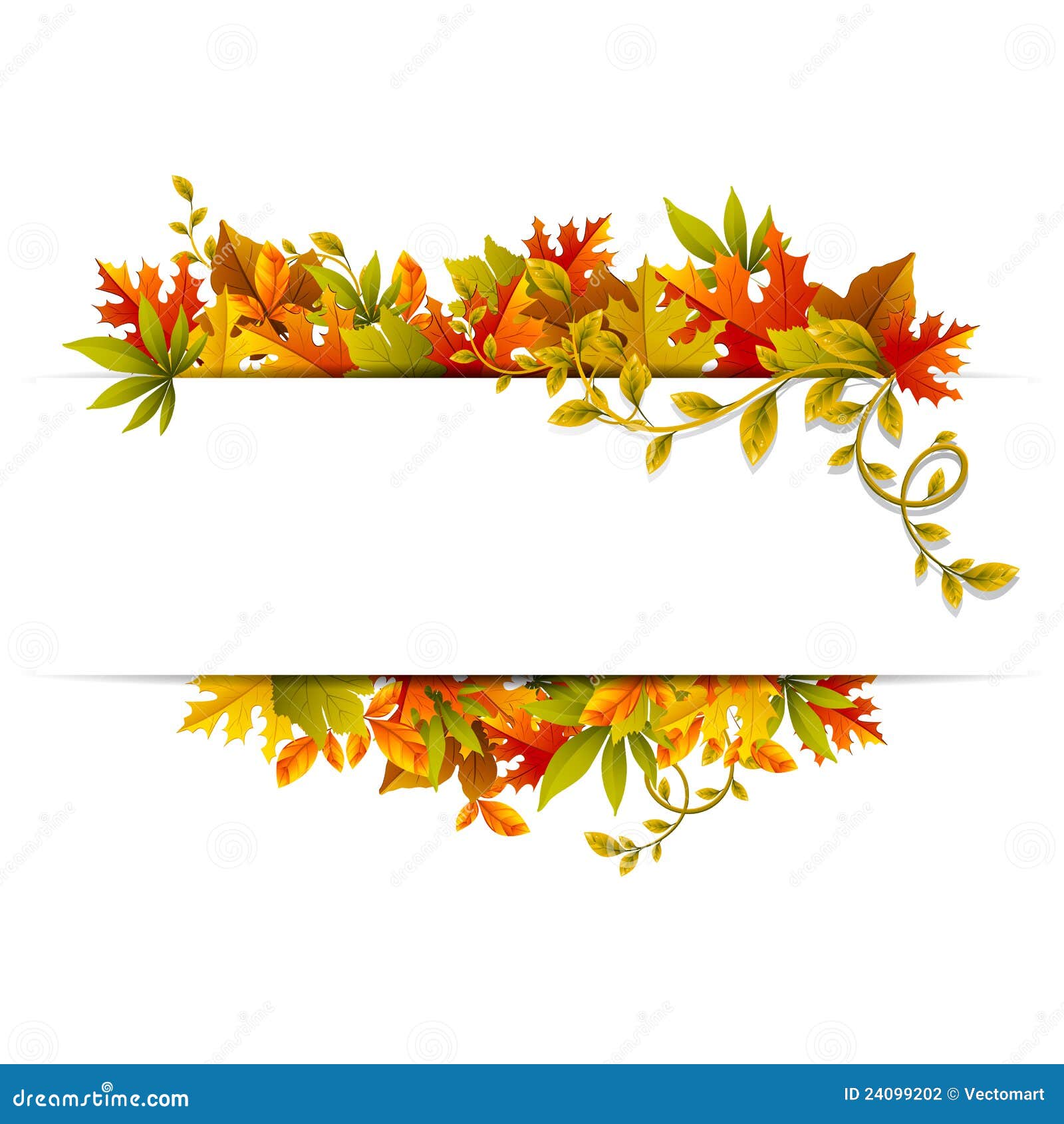 Autumn Banner Stock Photography - Image: 24099202