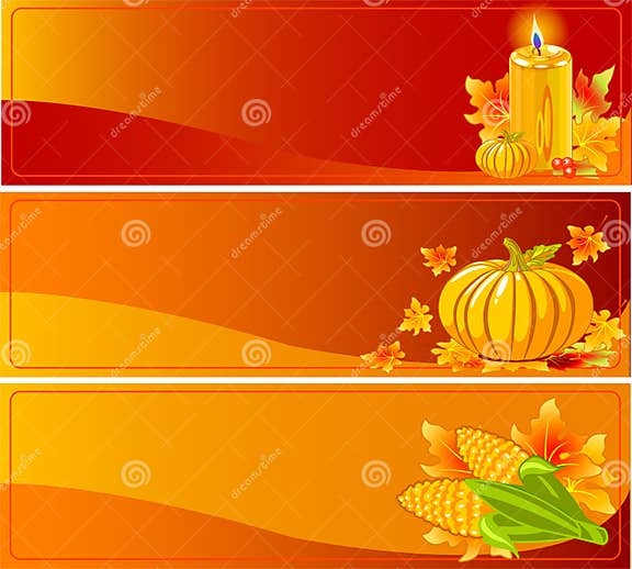 Autumn Banners stock vector. Illustration of placard - 11549137