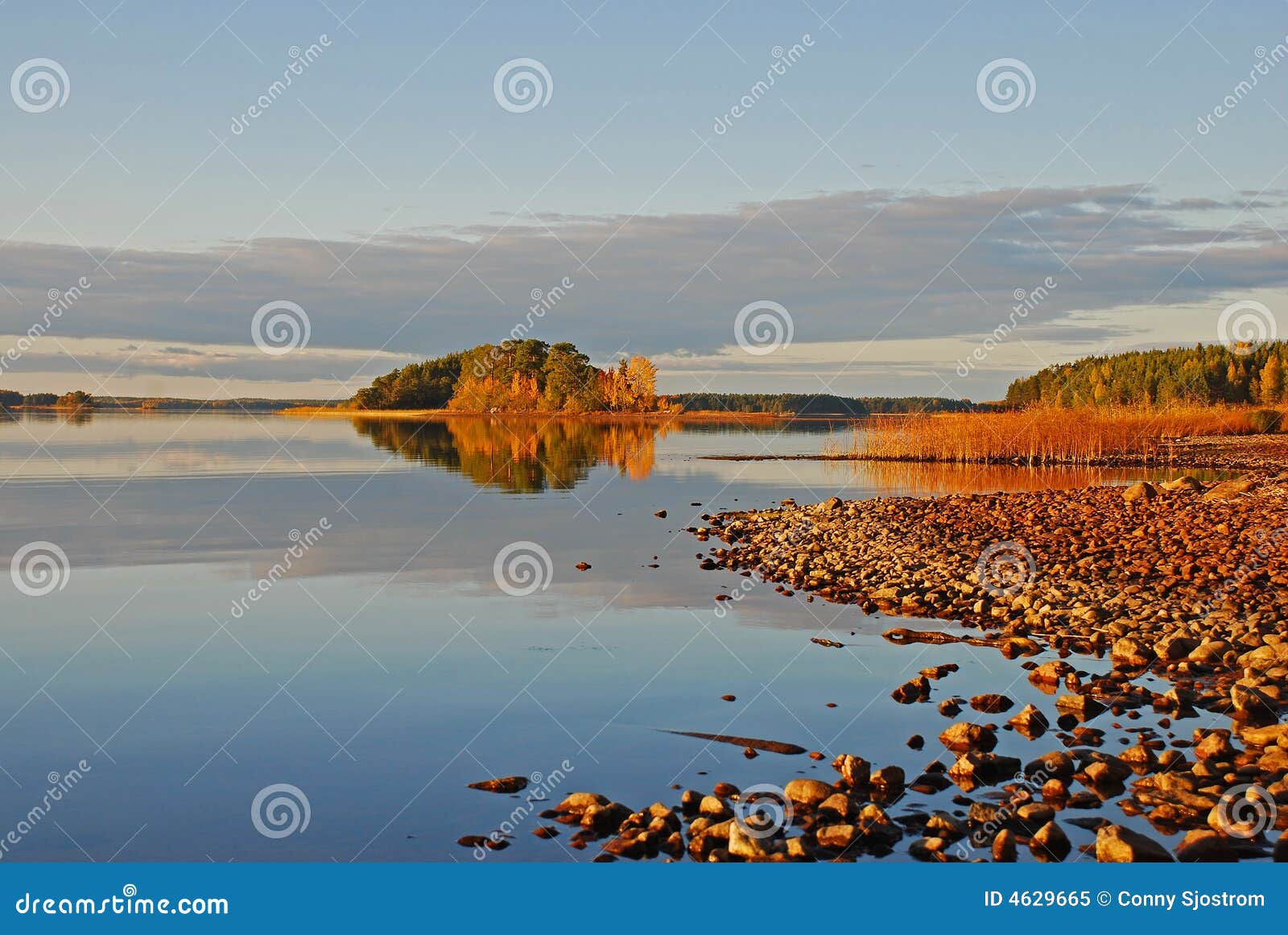 Autumn Beach stock image. Image of colourful, autumn, bright - 4629665
