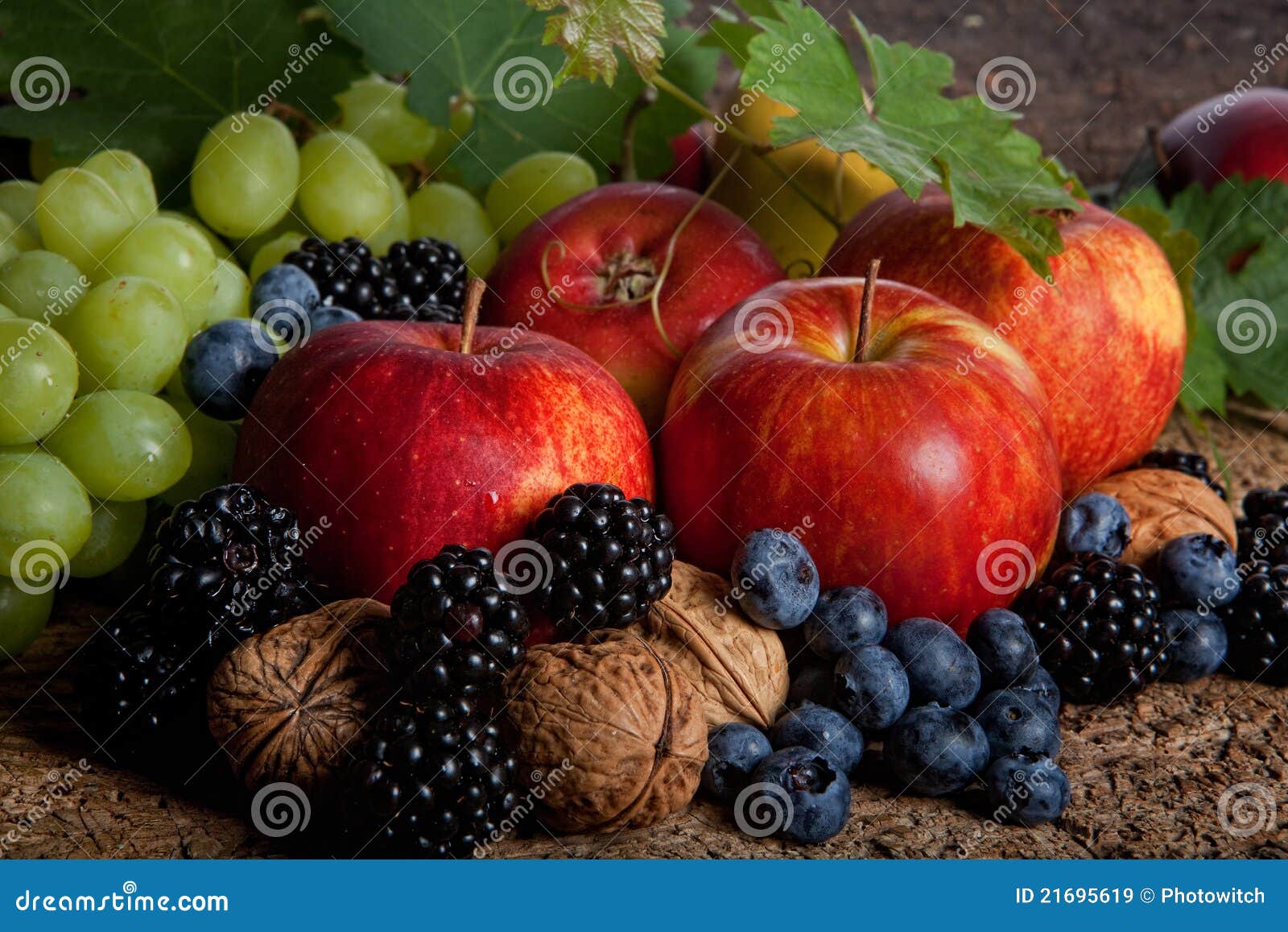 Autumn berries stock image. Image of thanksgiving, walnuts - 21695619