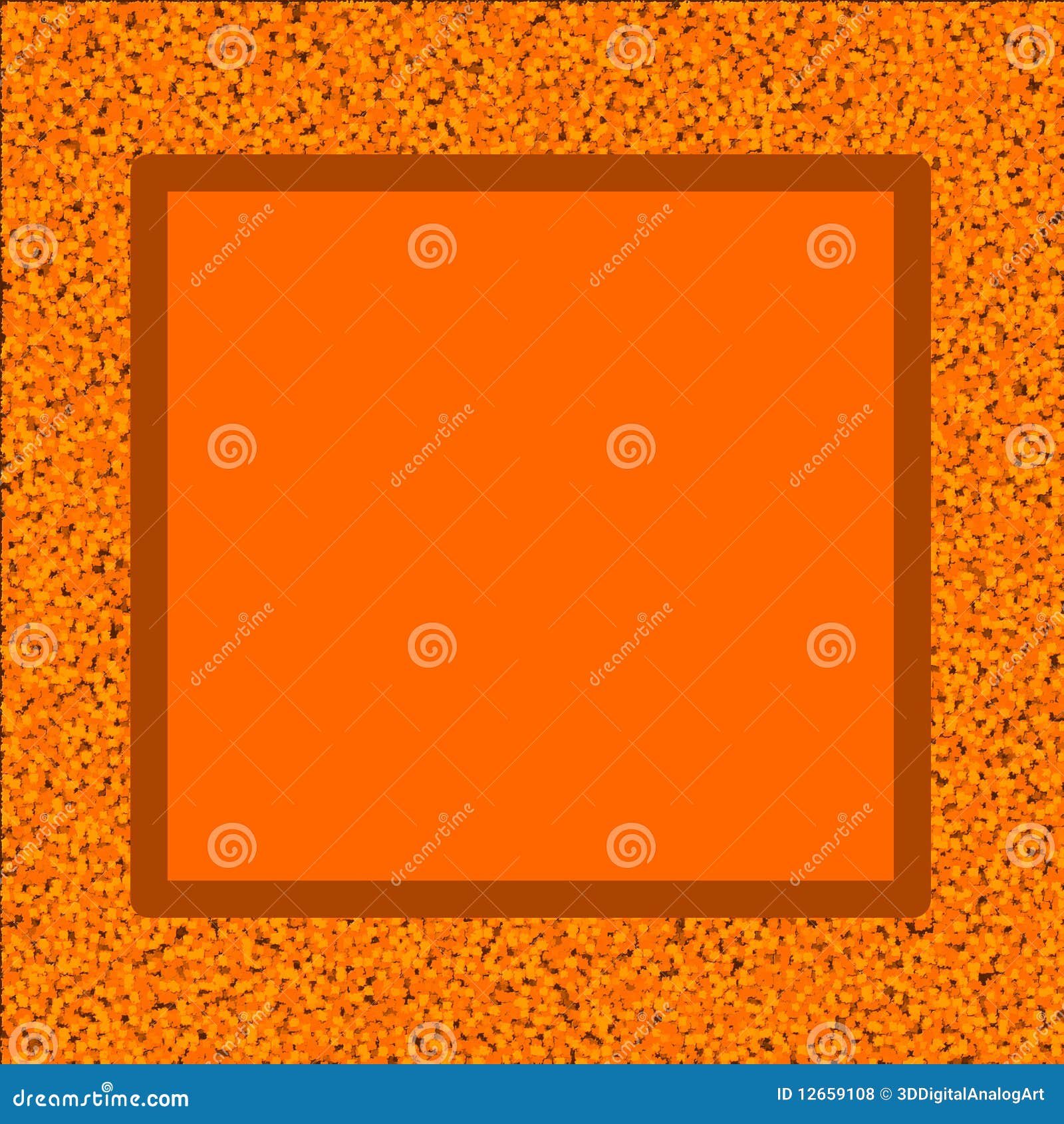 Autumn Border with Note Function Stock Vector - Illustration of ...