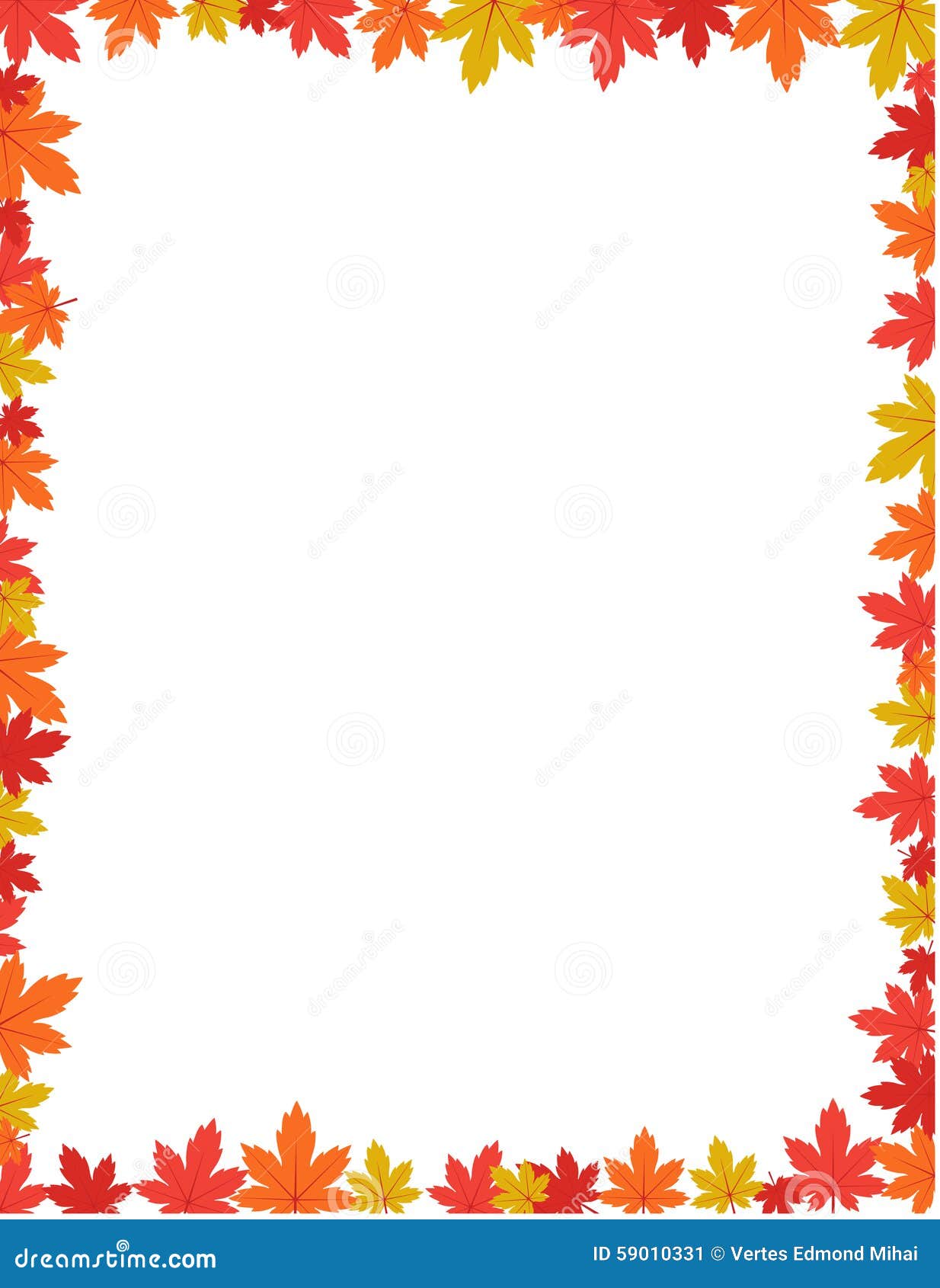 Autumn border design stock vector. Illustration of design - 59010331 Autumn border design stock vector. Illustration of design - 59010331