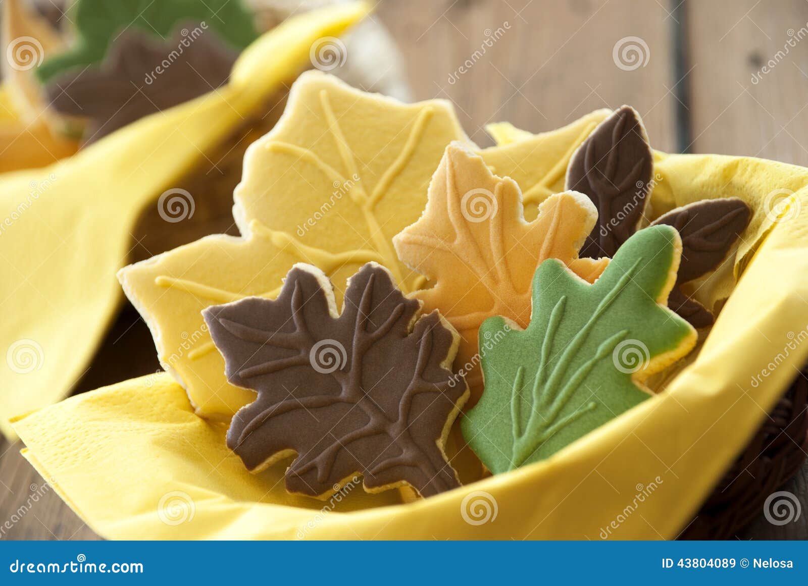 Autumn Buiscuit Closeup stock image. Image of colorful - 43804089