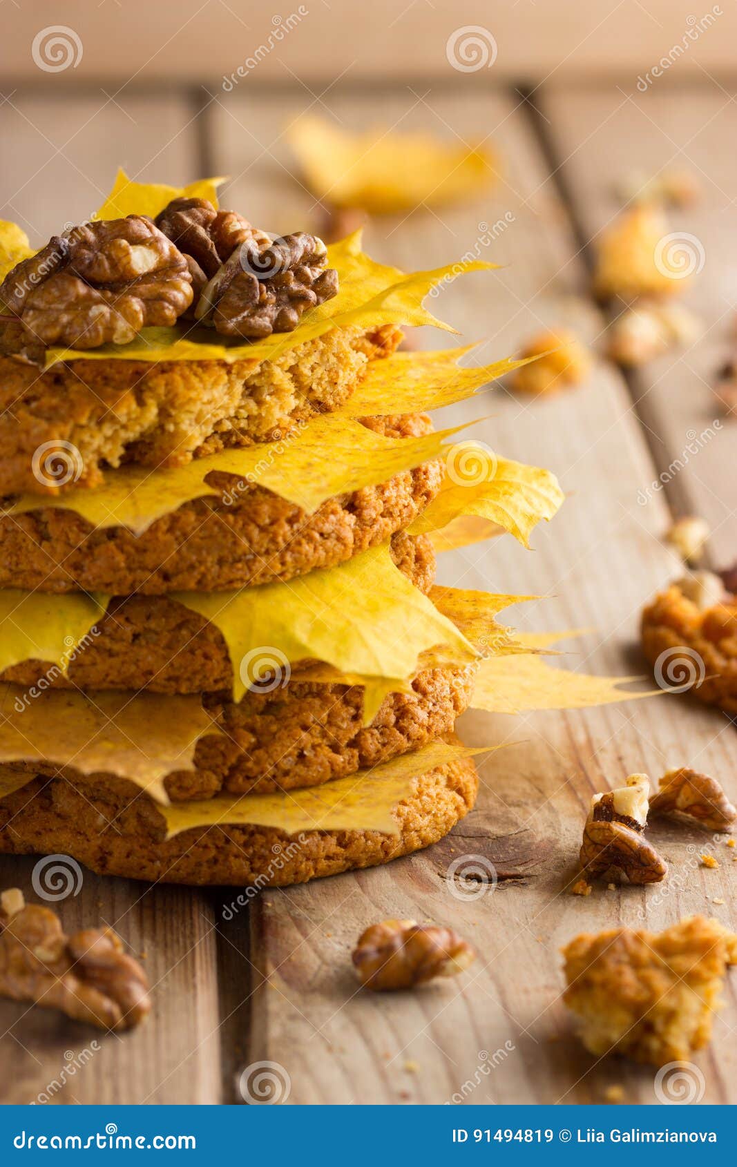Autumn candy bar. stock image. Image of food, holiday - 91494819