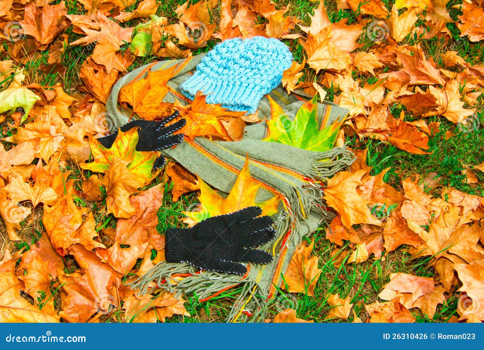 Autumn clothing stock photo. Image of caps, clothing - 26310426