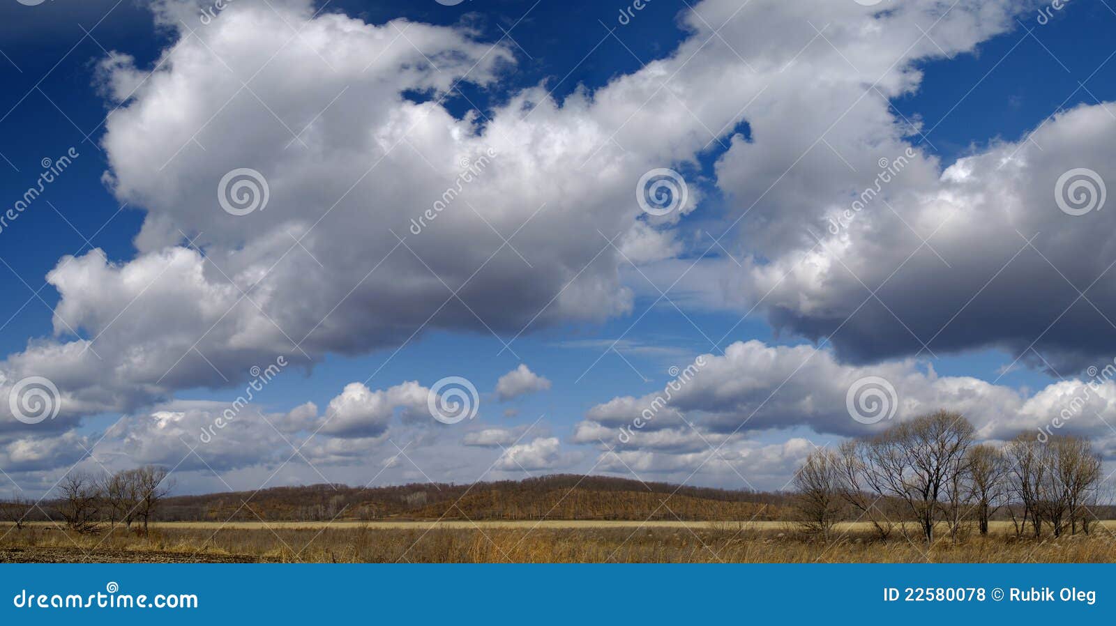 Autumn clouds stock photo. Image of nature, hill, season - 22580078