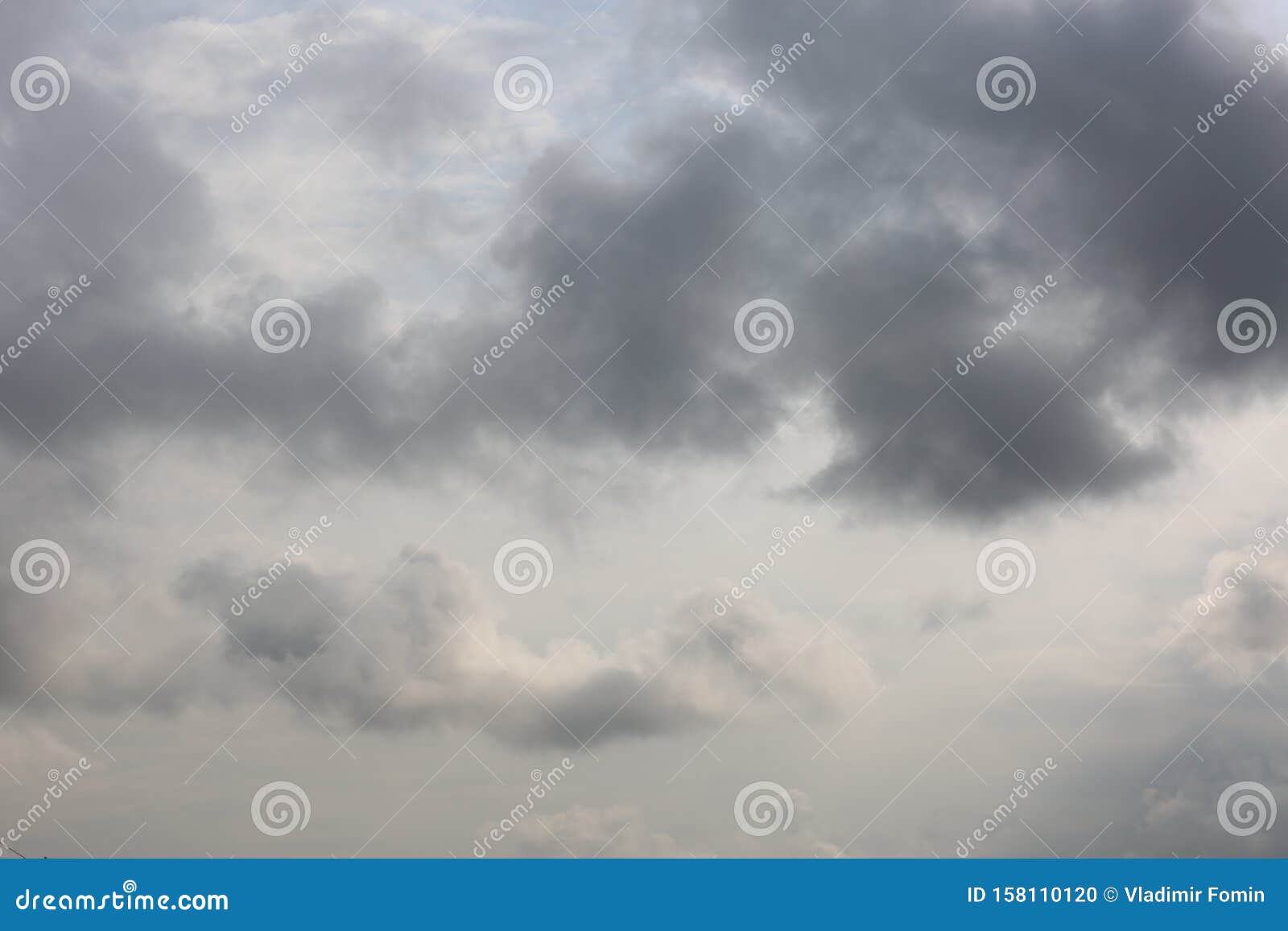 Autumn clouds. stock photo. Image of autumn, warm, clouds - 158110120