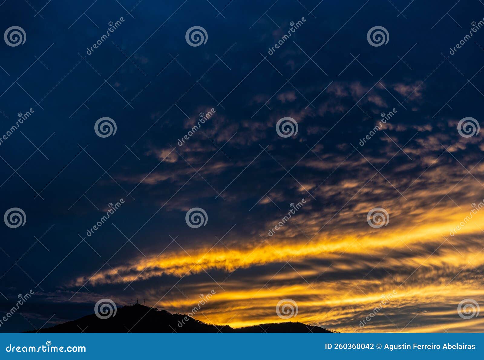 Autumn Clouds! stock photo. Image of natural, autumn - 260360042