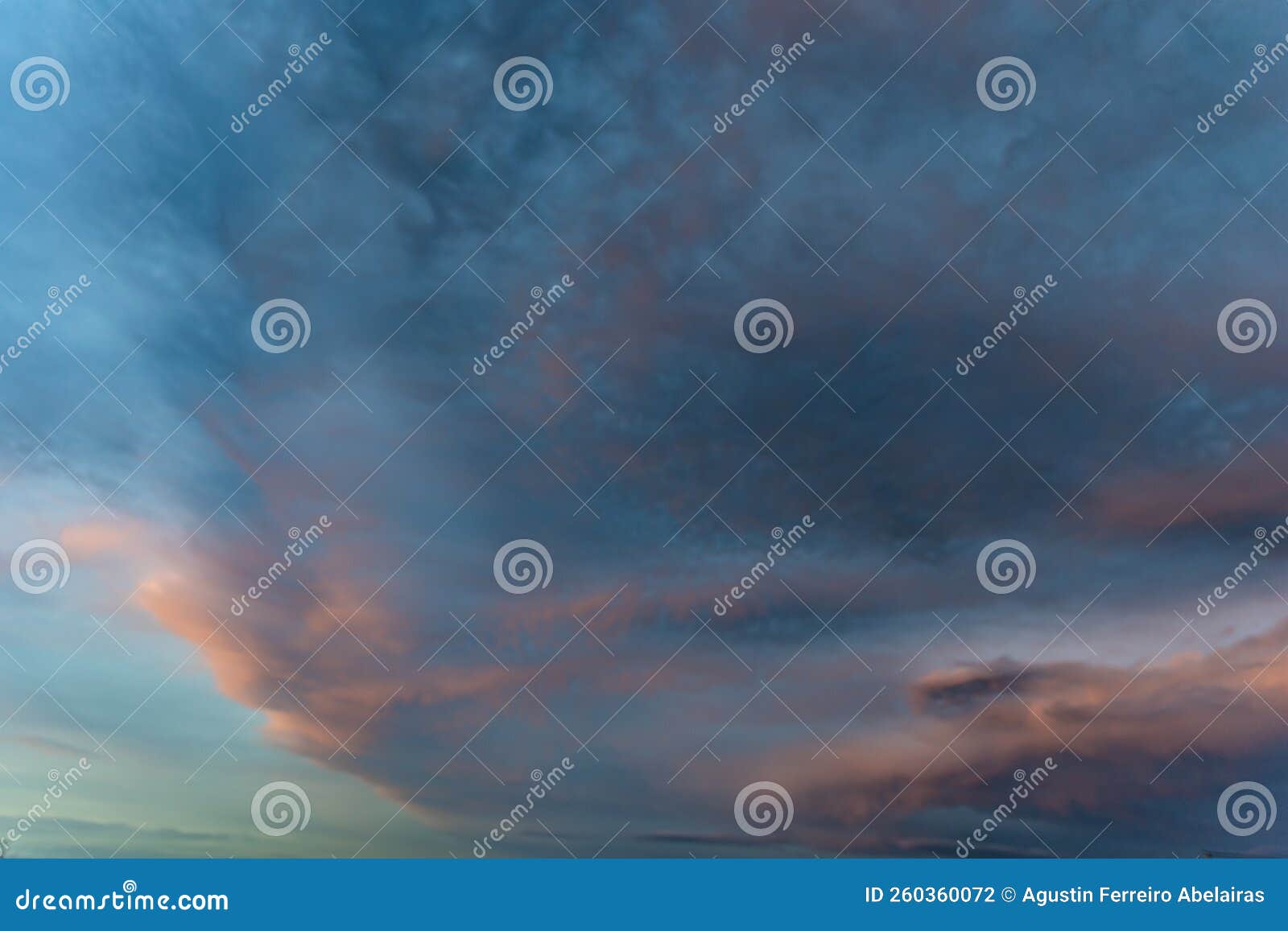 Autumn Clouds! stock photo. Image of colors, natural - 260360072