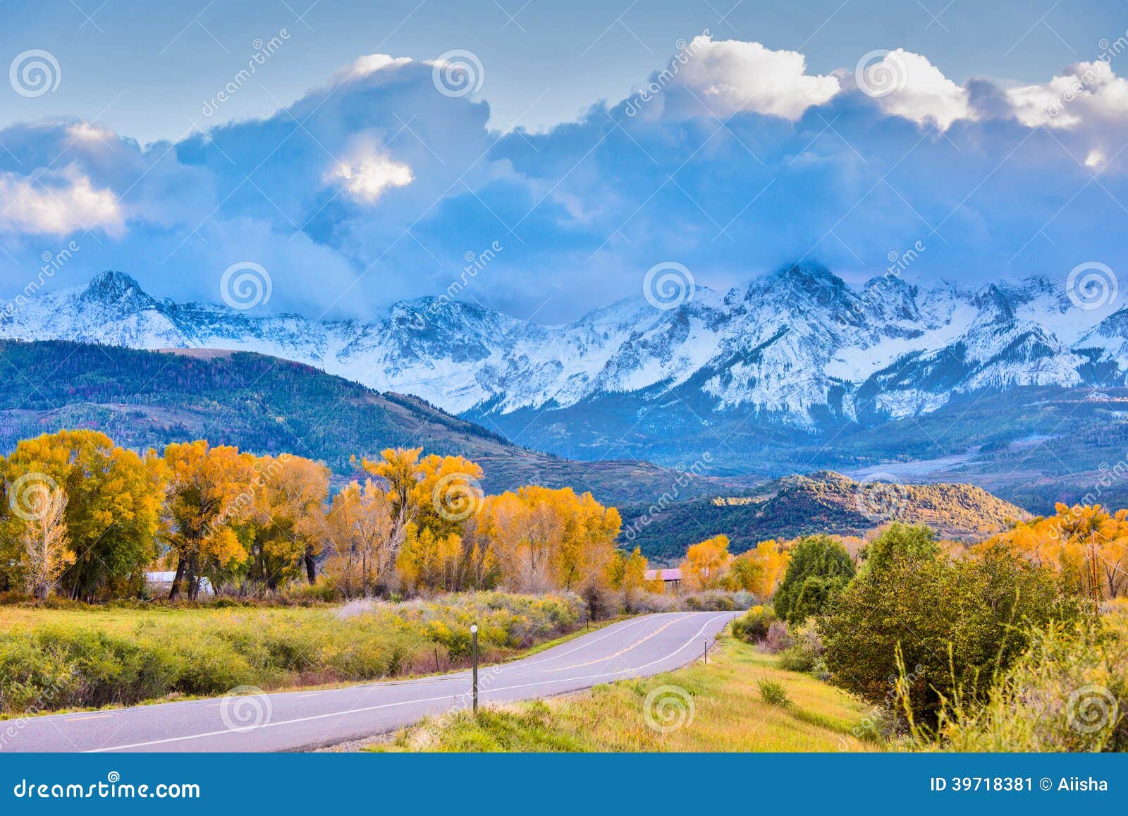 Autumn in Colorado stock image. Image of nature, forest - 39718381