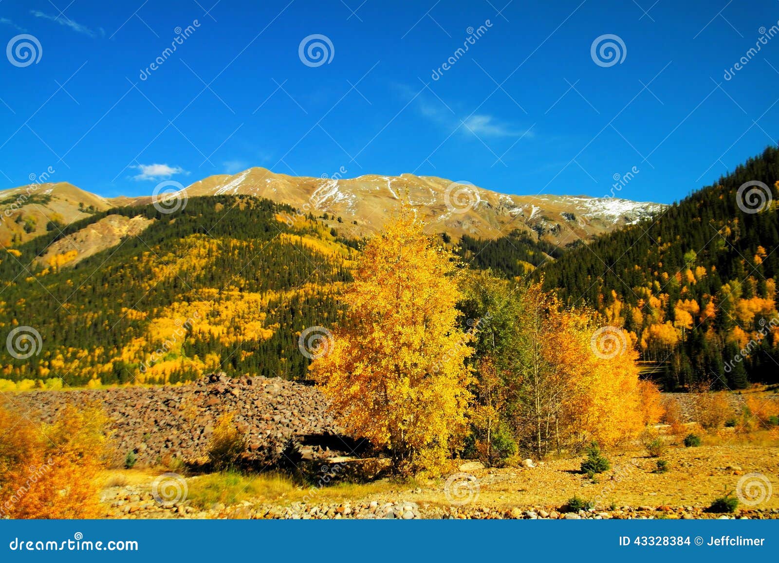 Autumn in the Colorado Mountains Stock Photo - Image of durango, gold ...