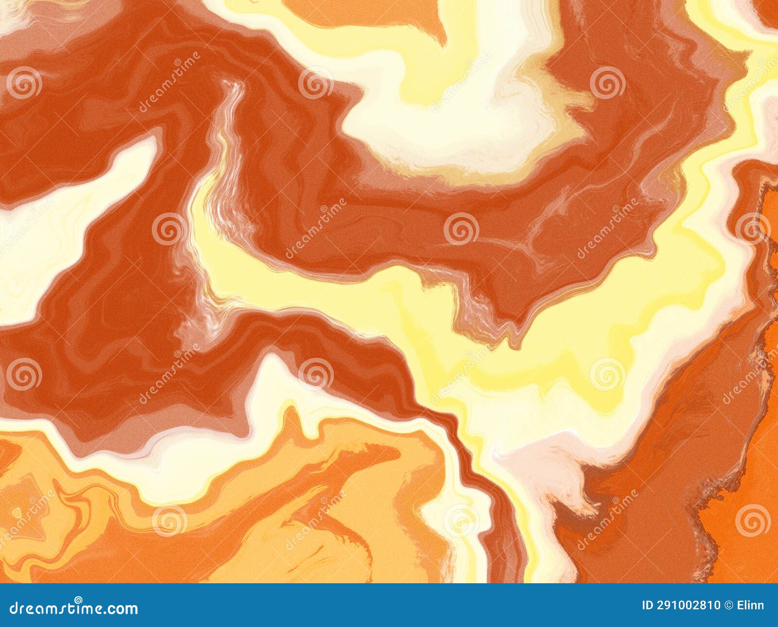 Autumn Colors Marble Illustration Background Stock Illustration ...