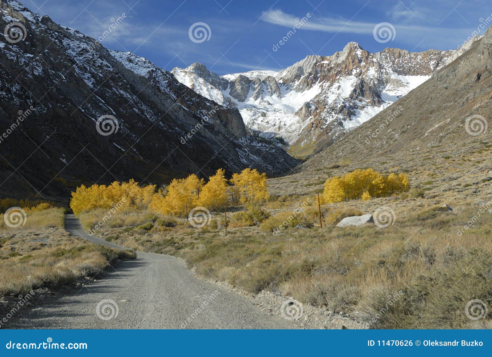 Autumn Colors in Sierra Nevada Mountains Stock Photo - Image of beauty ...