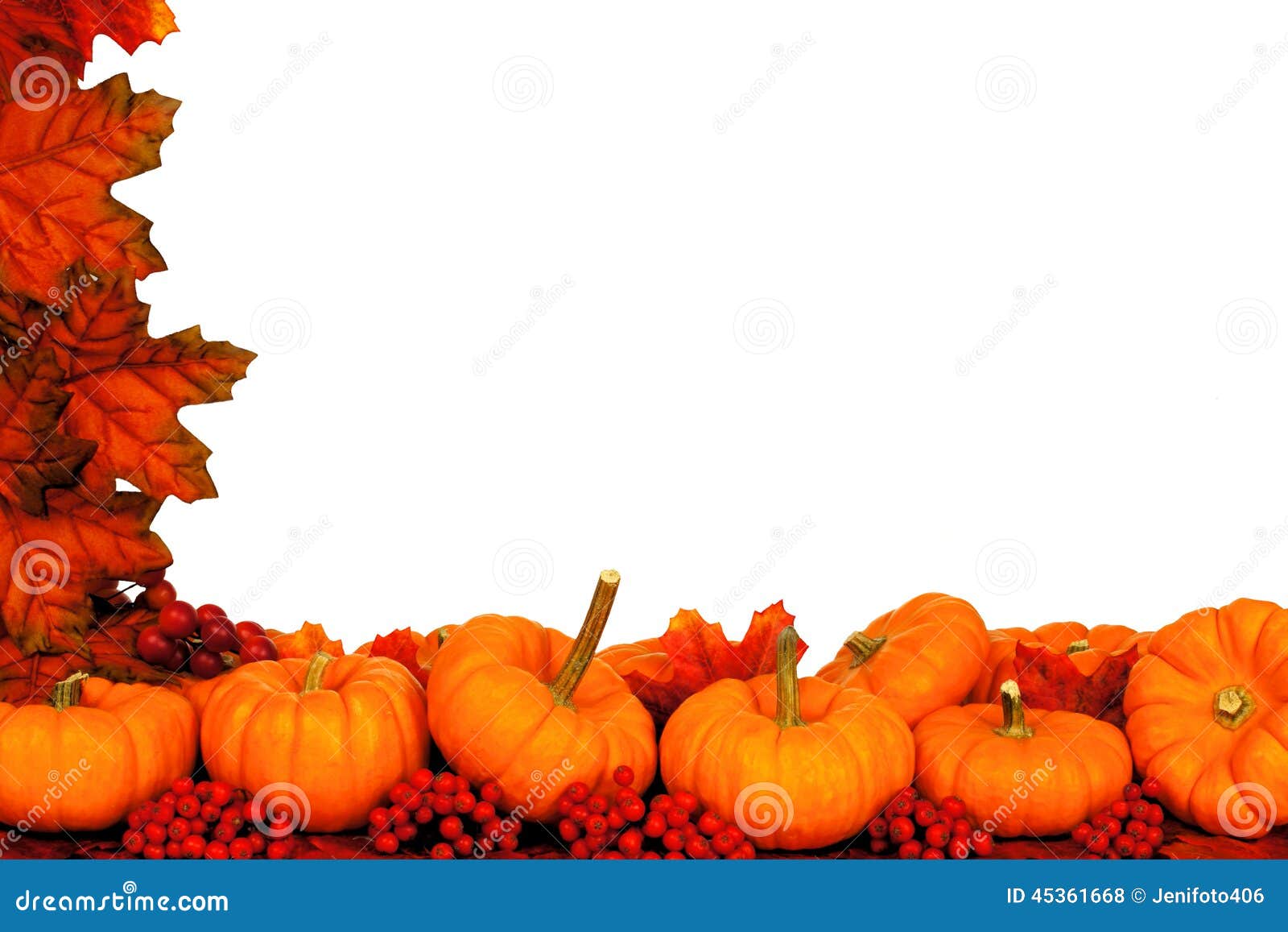 Autumn corner border stock photo. Image of harvesting - 45361668